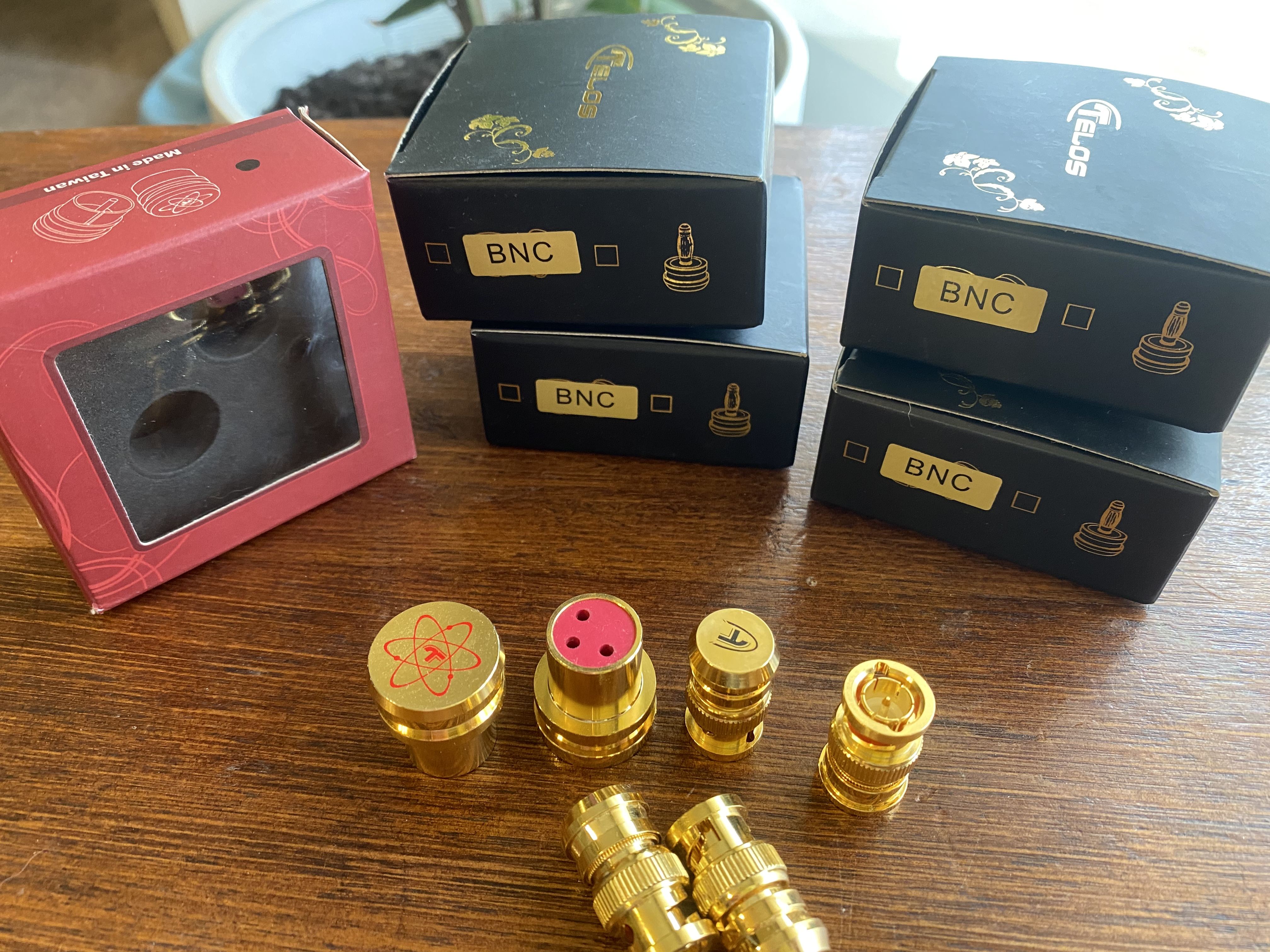 Telos BNC & FXLR Caps |﻿ Hi-Fi and Cinema Cables & Accessories