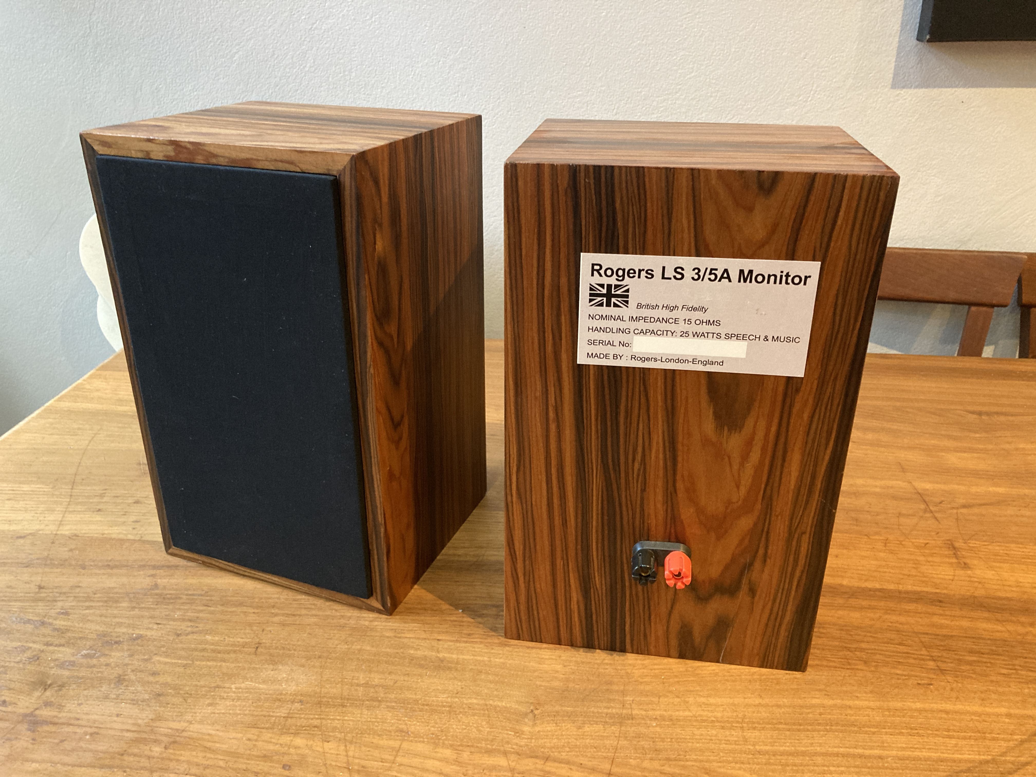 Rogers LS3/5a Kit Unfinished - Hi-Fi and Cinema Cables & Accessories ...