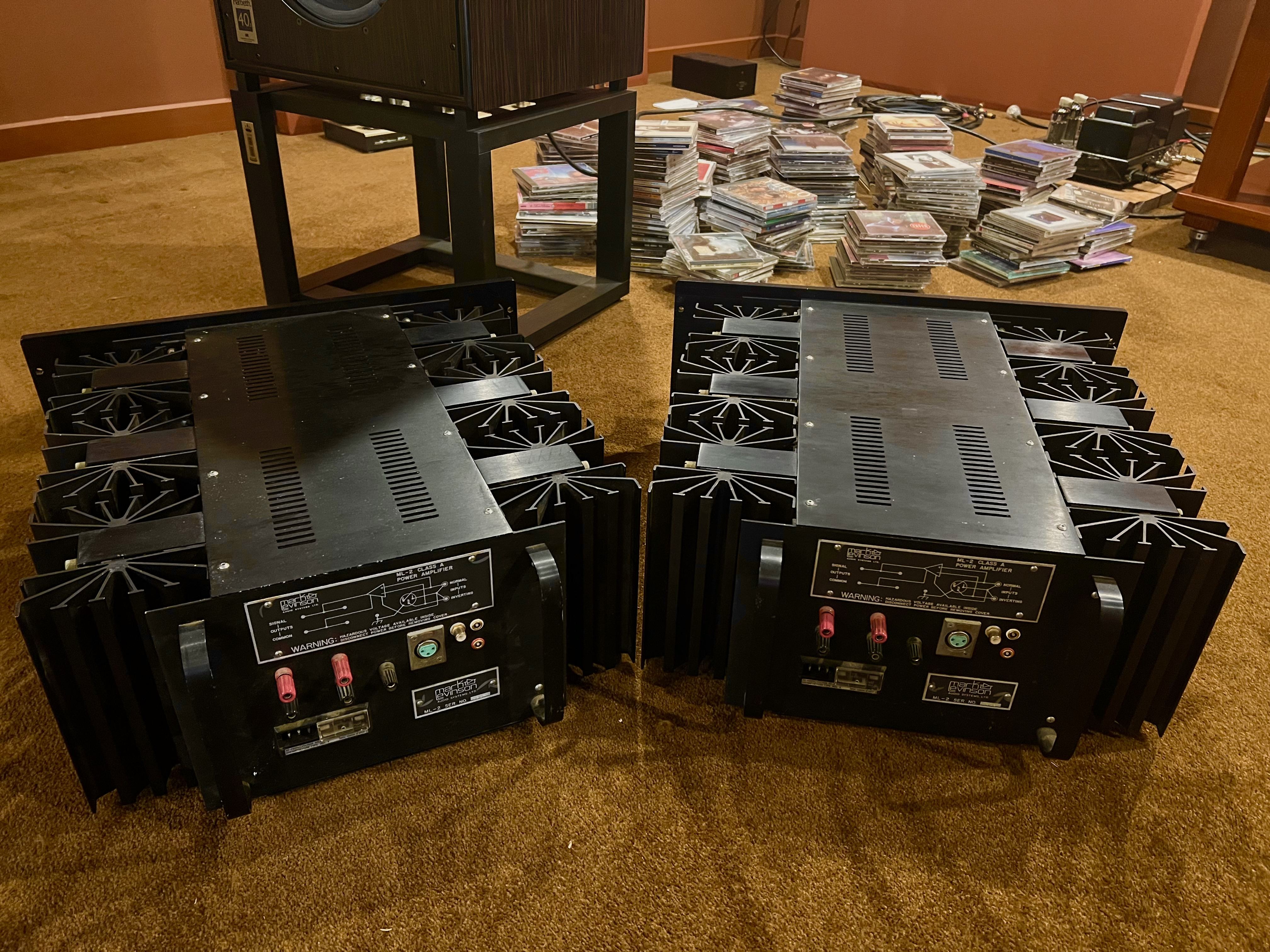EOI: Mark Levinson ML2 Monoblocks (x2 pairs). Legendary. - Stereo, Home ...