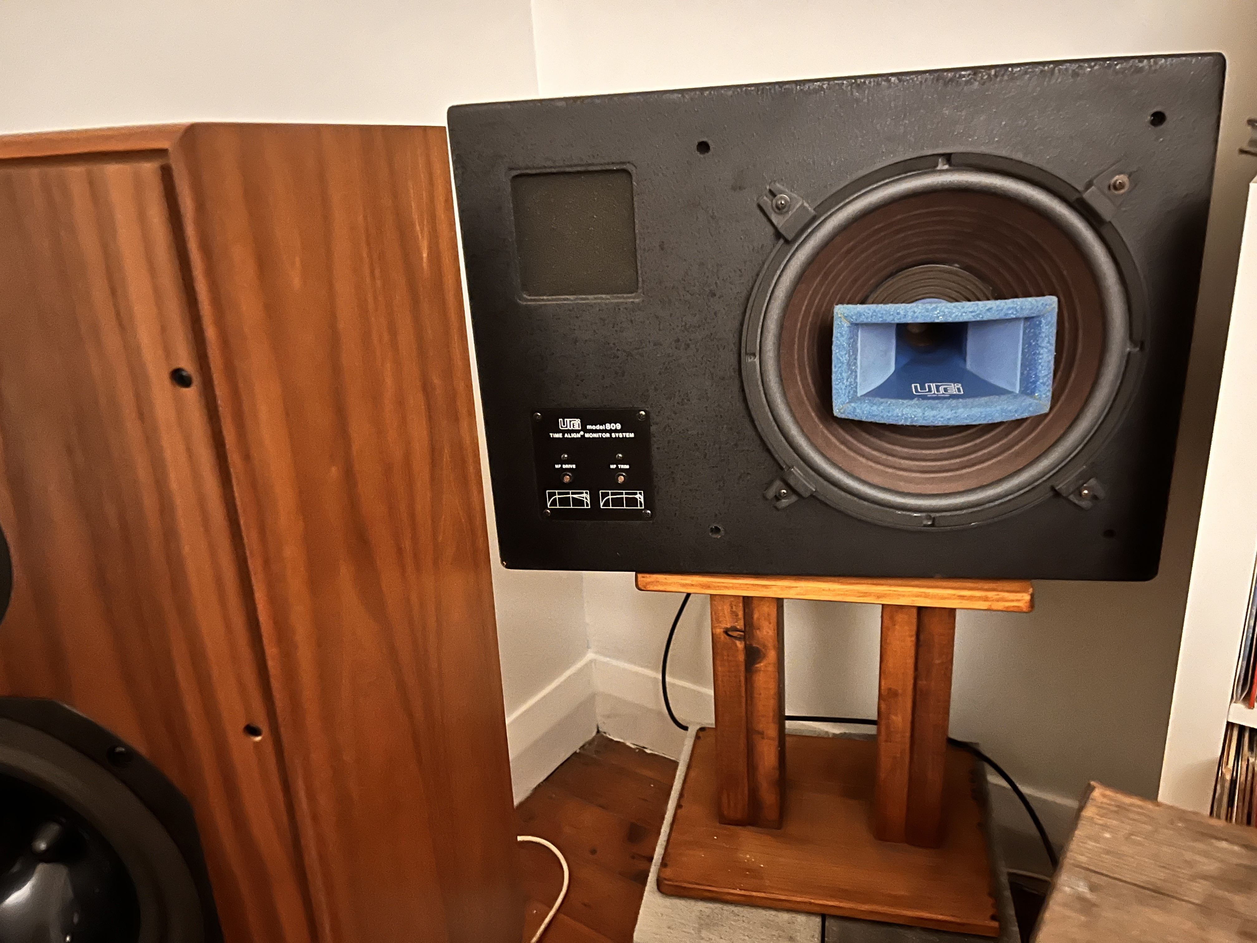 Urei 809 Time Align Studio Monitors Speakers Made in USA JBL - Stereo ...