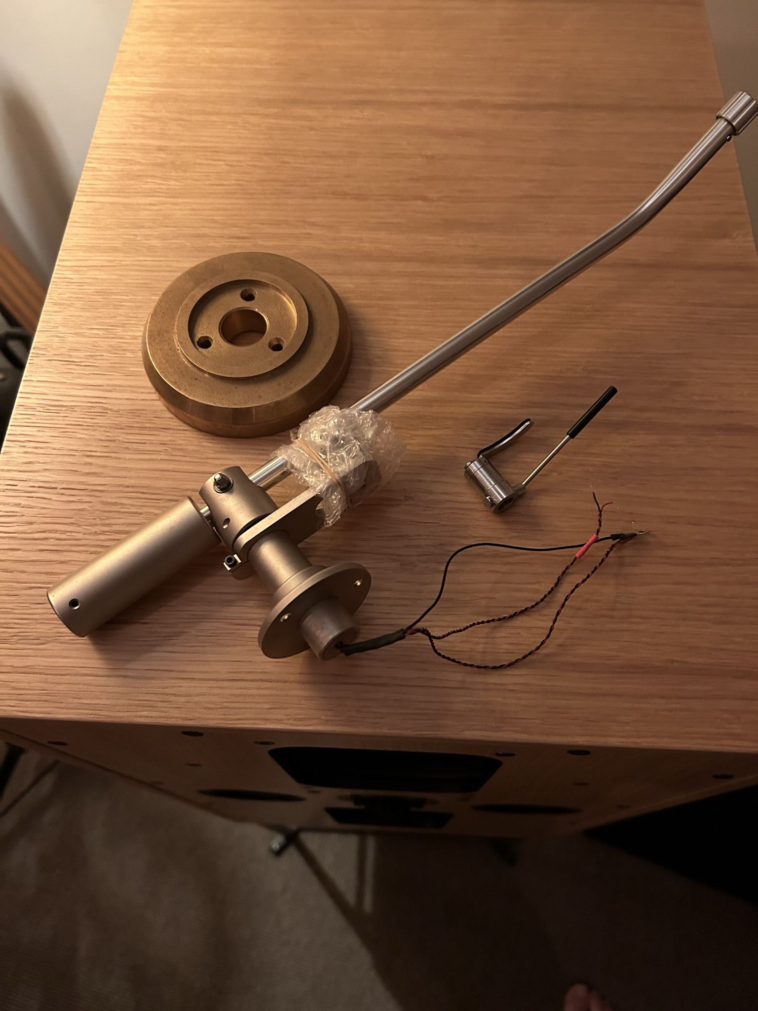SCHICK 12” Tonearm with SHINDO wiring for SPU A - Aussie Audio Mart