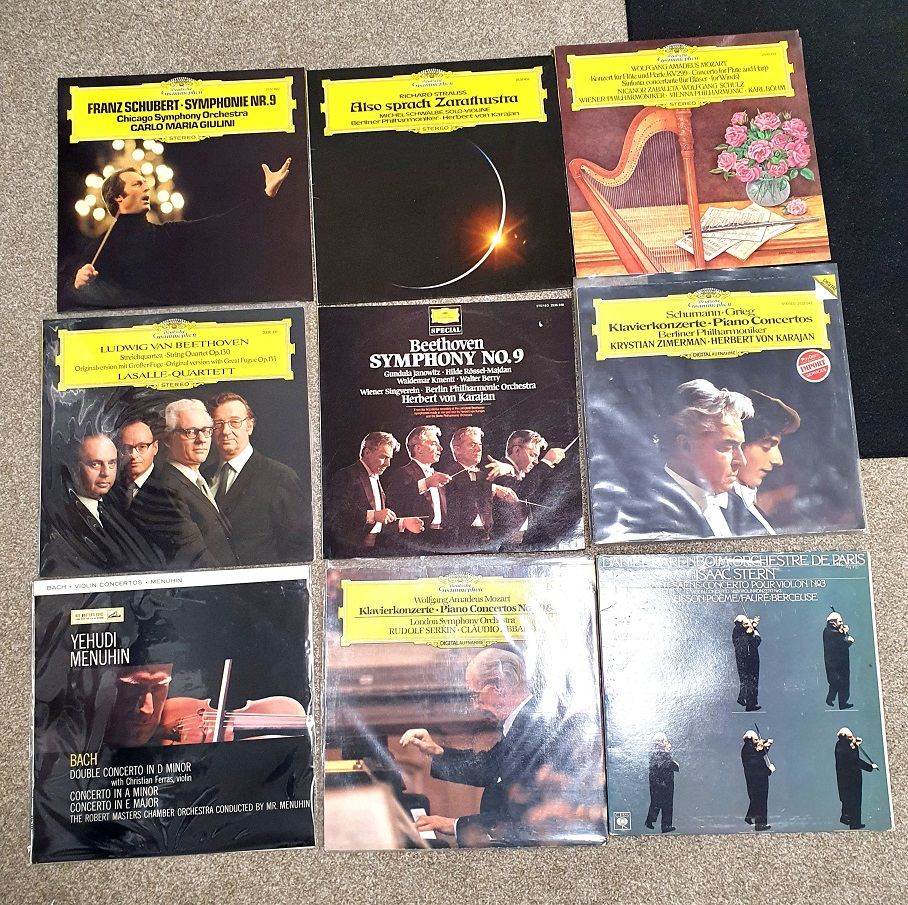 Classical DG Lot Lps |﻿ Vinyl, CD, and Blu-ray