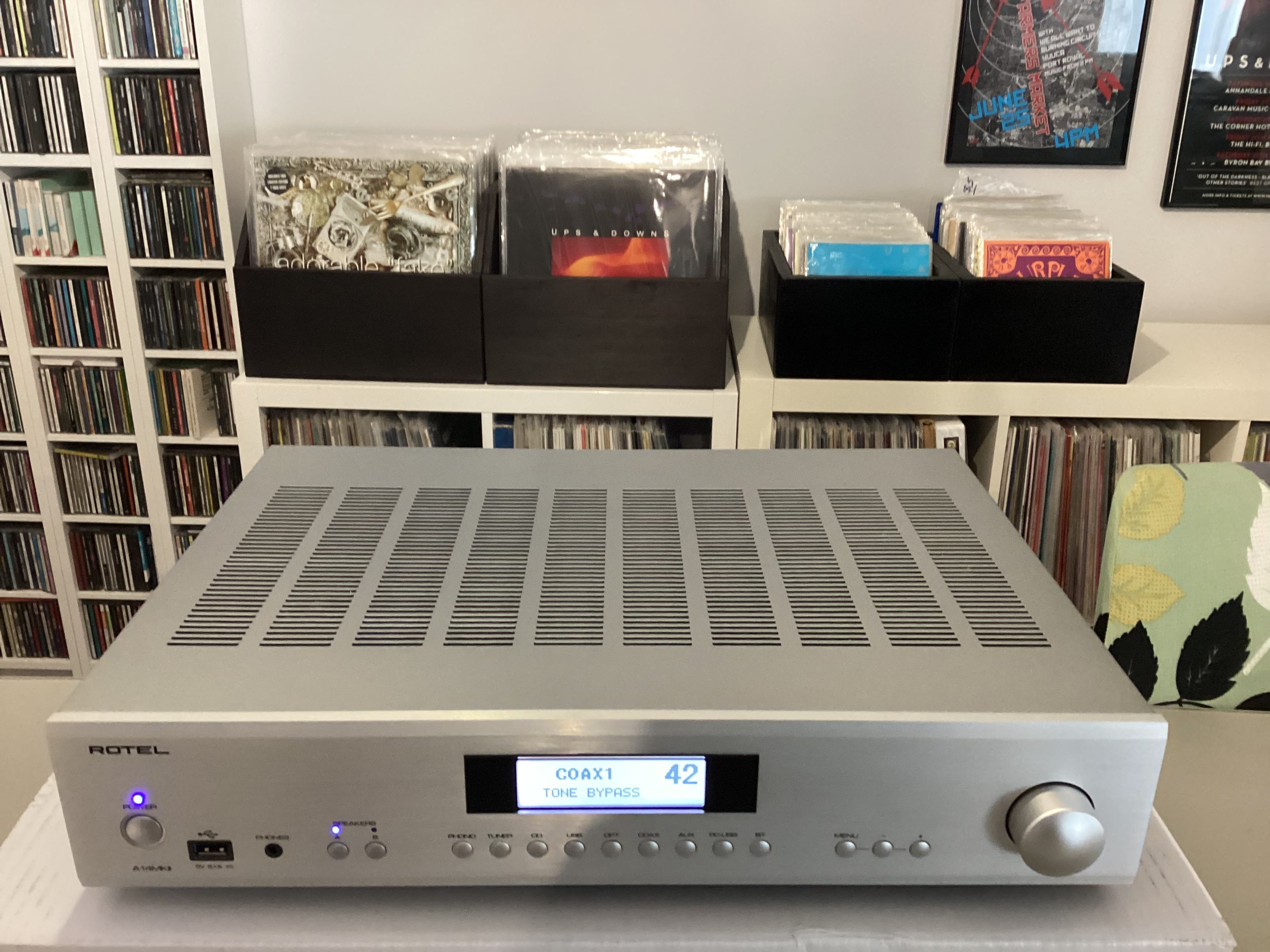 Rotel A14 MkII Integrated Amplifier (current model) - - Stereo, Home ...