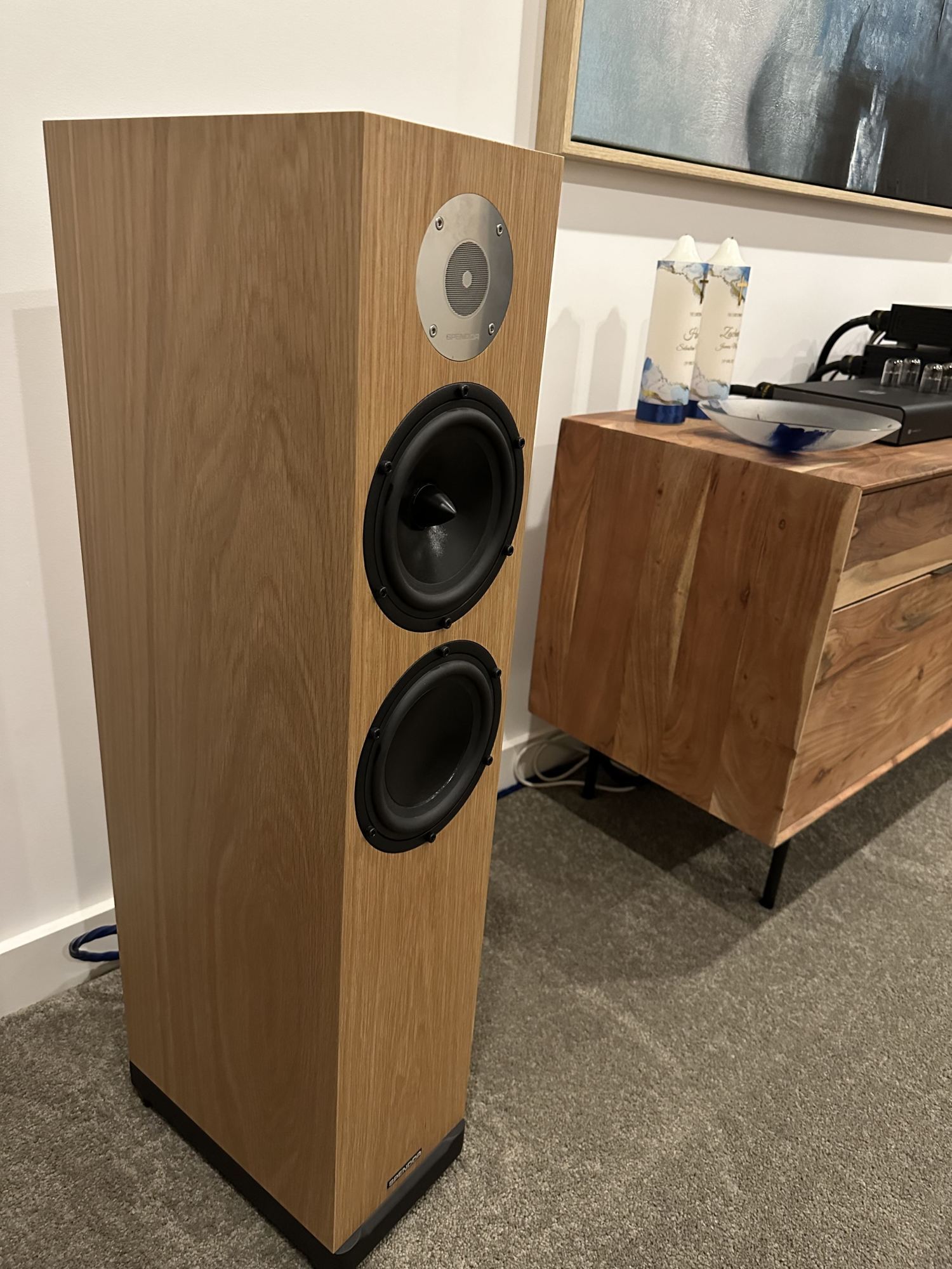 Spendor D7.2 speakers in natural oak |﻿ Stereo, Home Cinema, Headphones ...