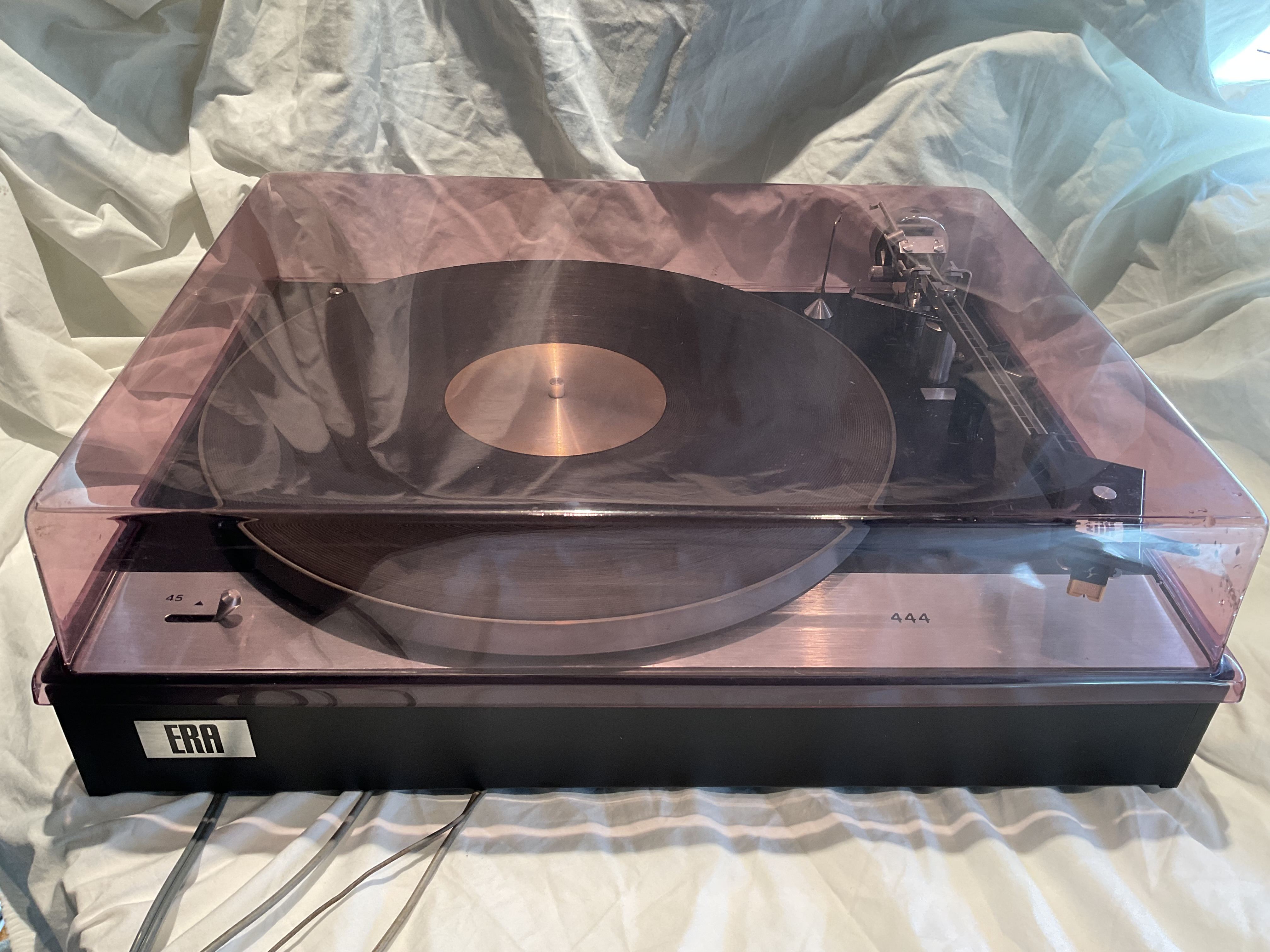 ERA444 Vintage French Turntable - Stereo, Home Cinema, Headphones ...