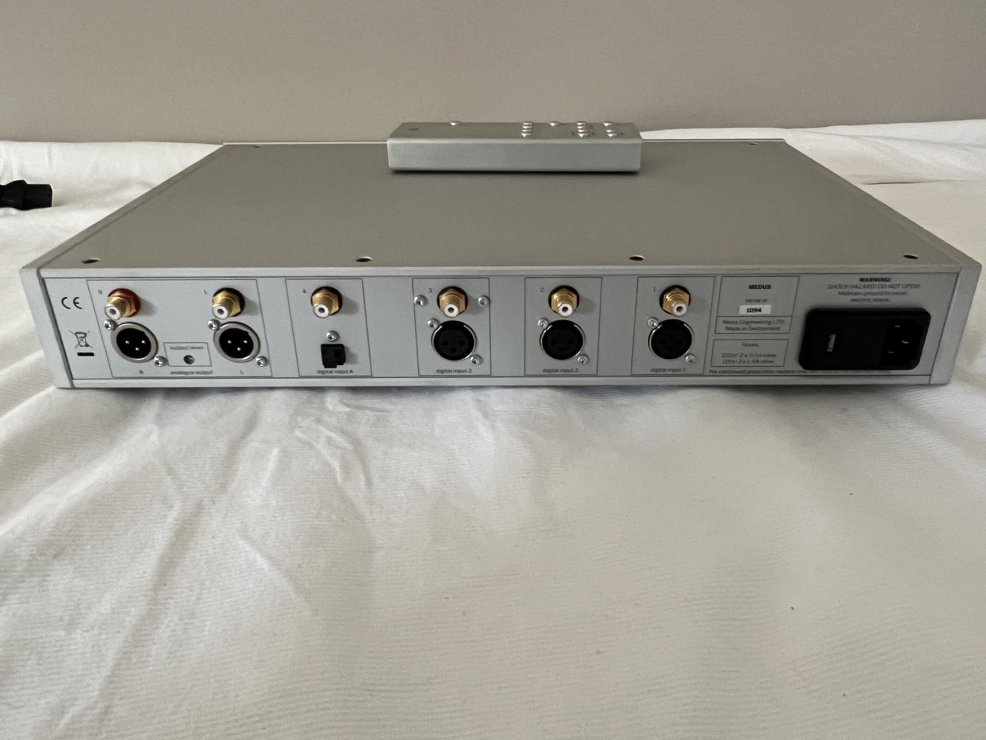 Weiss Medus DAC - Stereo, Home Cinema, Headphones Components - StereoNET