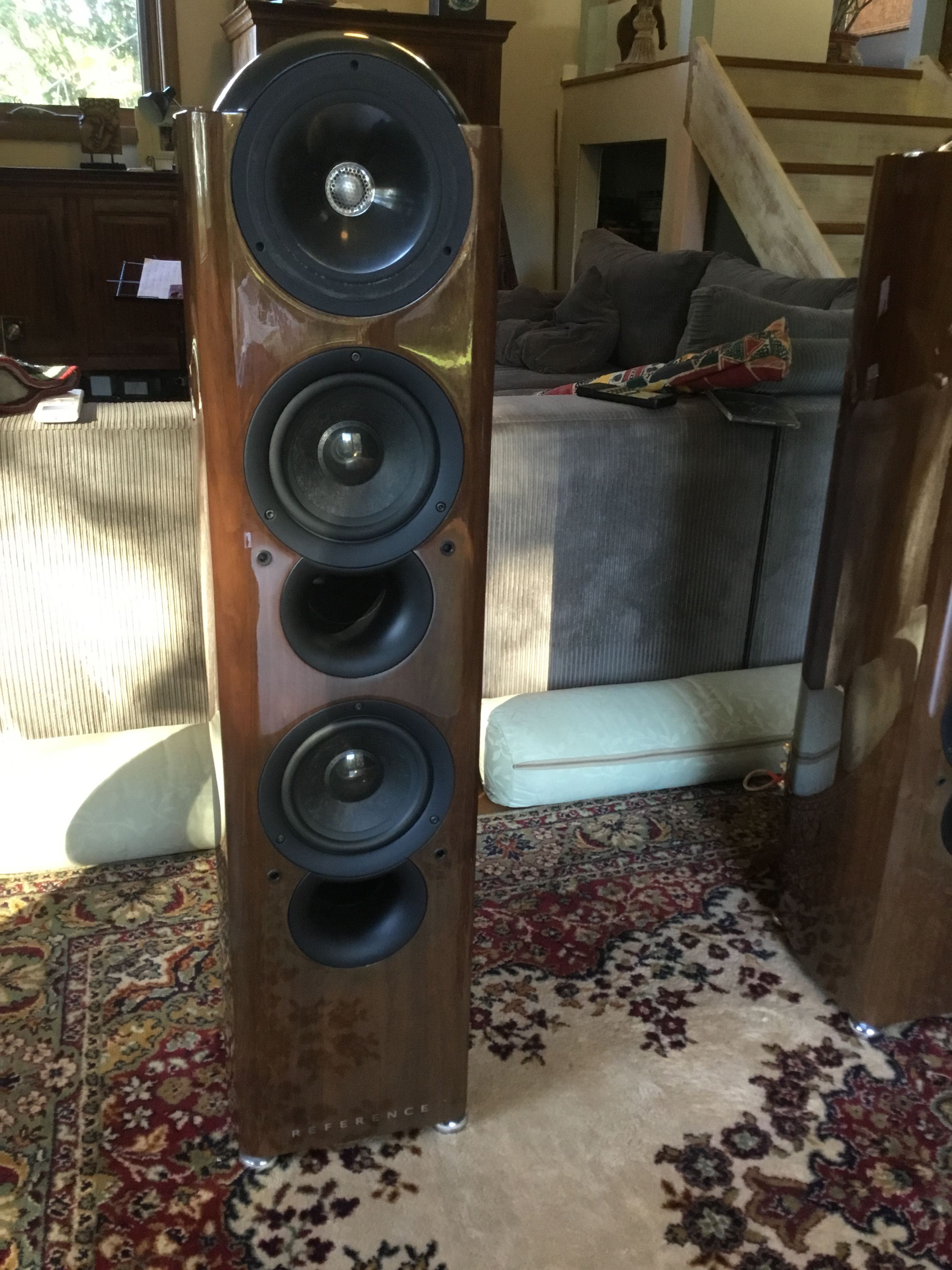 KEF reference 203/2 speakers - walnut - Stereo, Home Cinema, Headphones ...