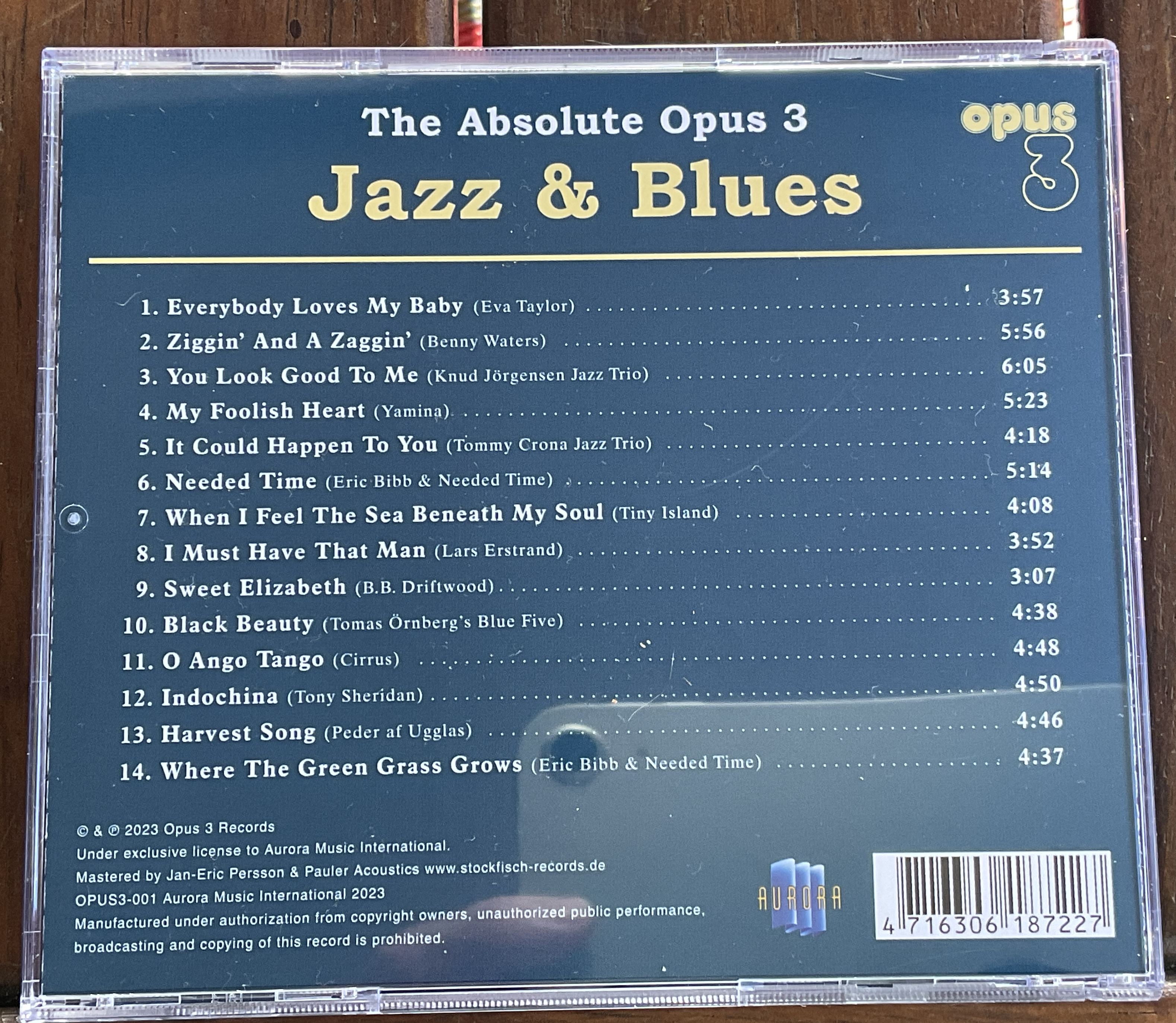 The Absolute OPUS 3 Jazz & Blues CD - Vinyl, CD, and Blu-ray - StereoNET