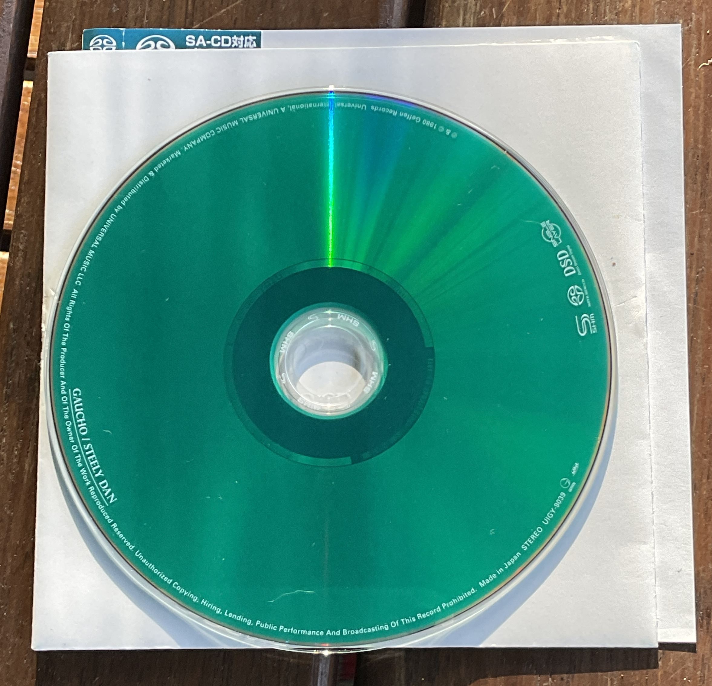 Steely Dan "GAUCHO" Single Layer SHM-SACD - Vinyl, CD, and Blu-ray - StereoNET