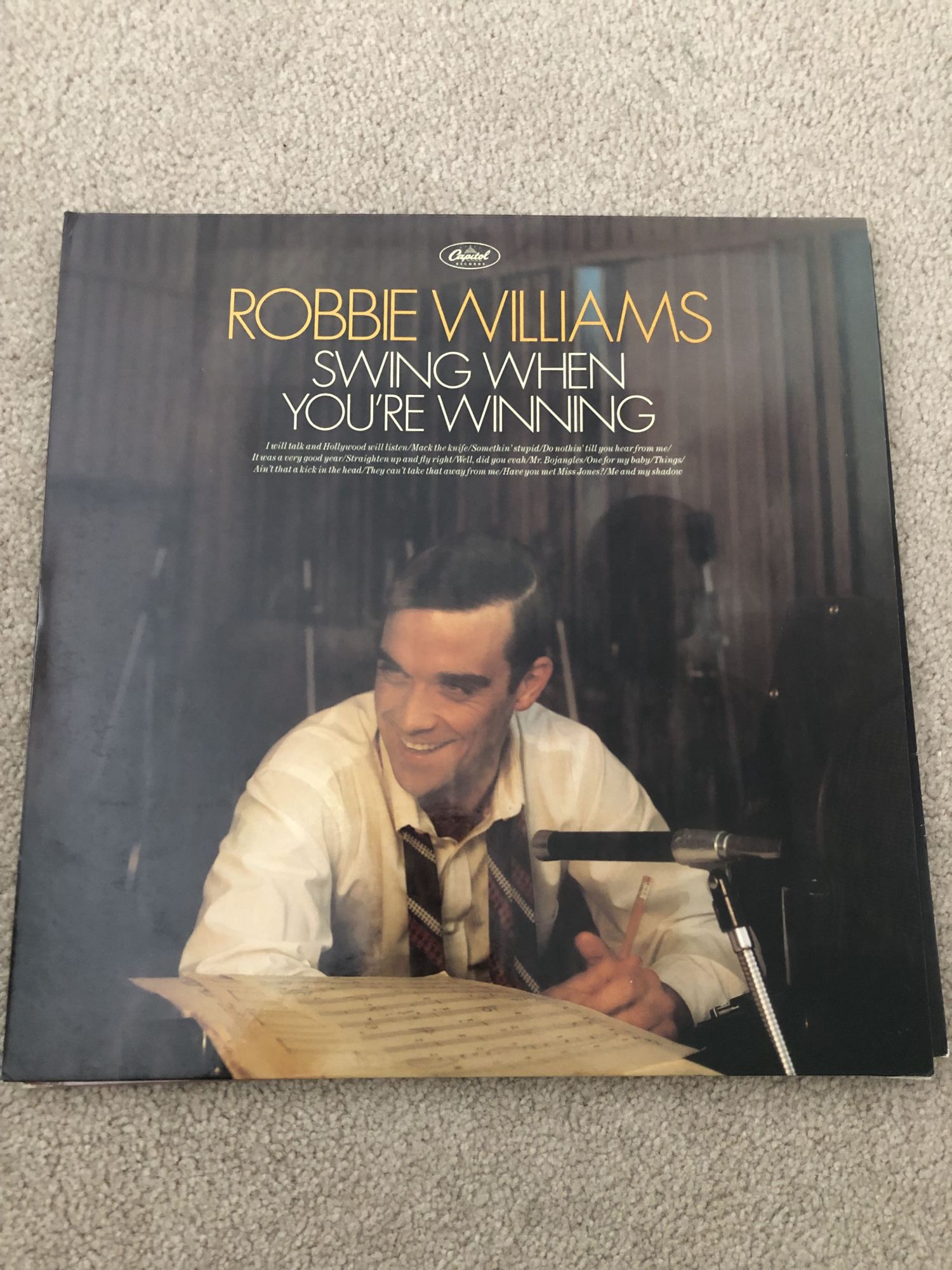 Robbie Williams - Swing When You’re Winning LP Vinyl Record - Vinyl, CD ...