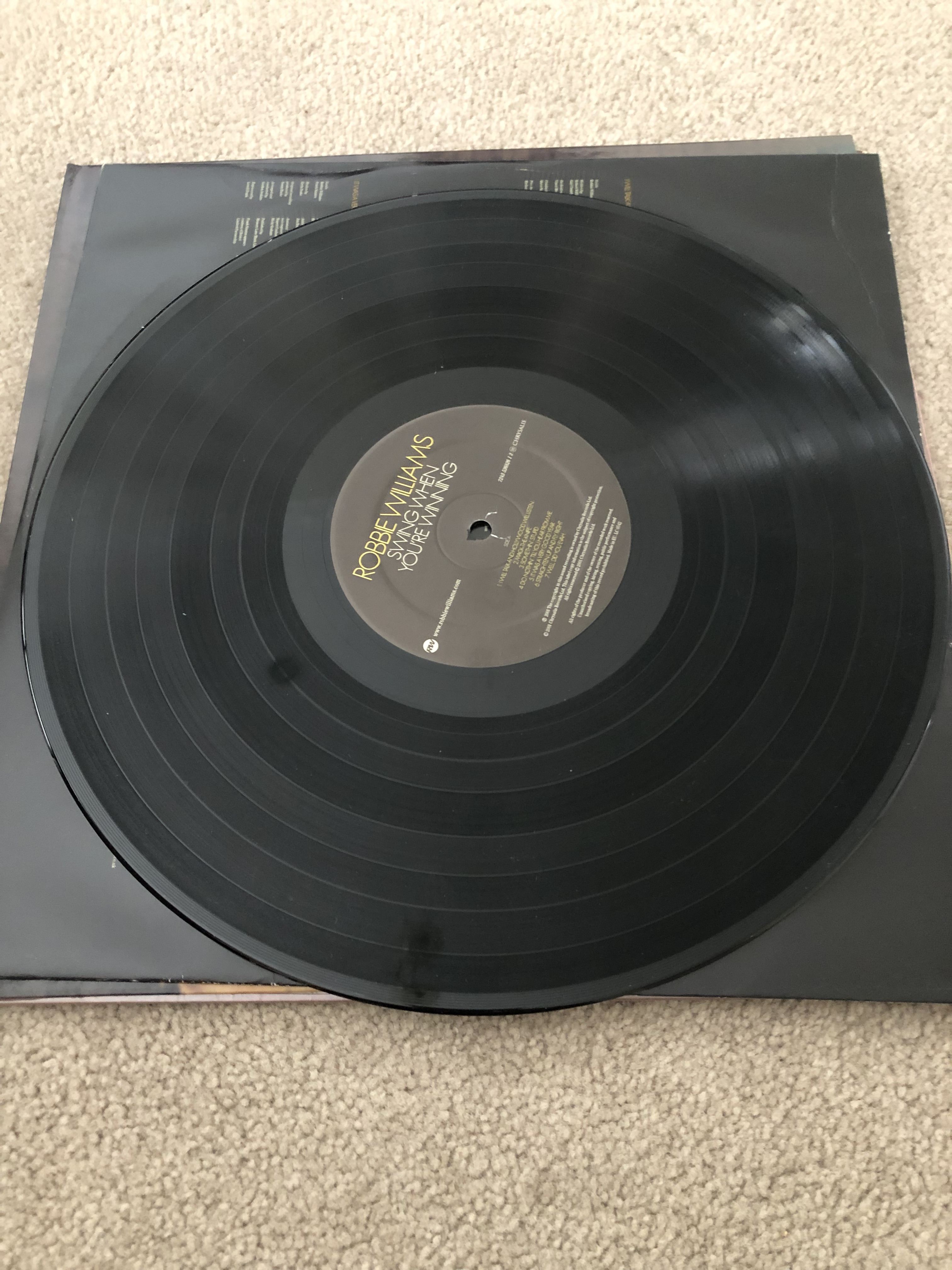 Robbie Williams - Swing When You’re Winning LP Vinyl Record - Vinyl, CD ...