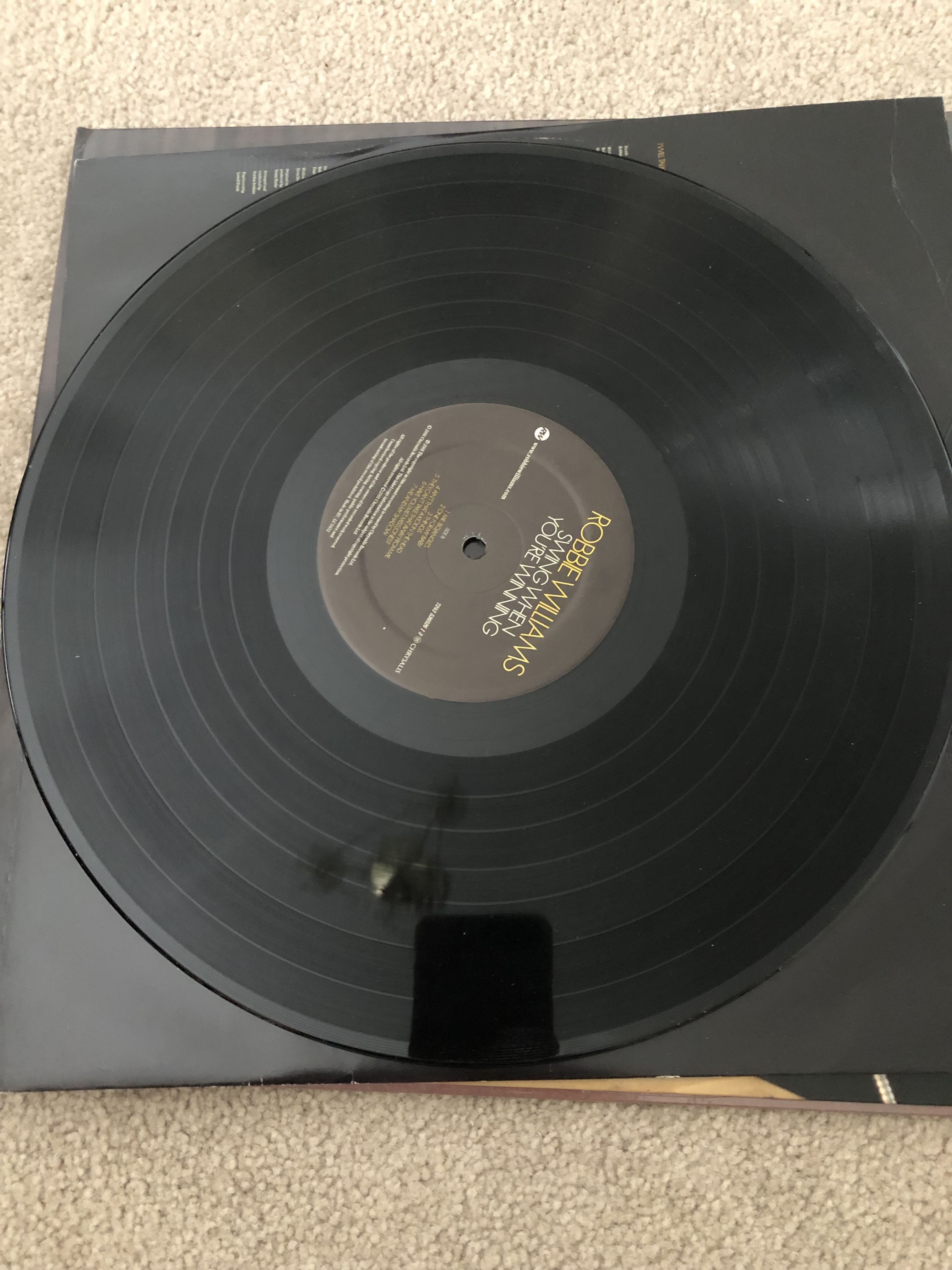 Robbie Williams - Swing When You’re Winning LP Vinyl Record - Vinyl, CD ...