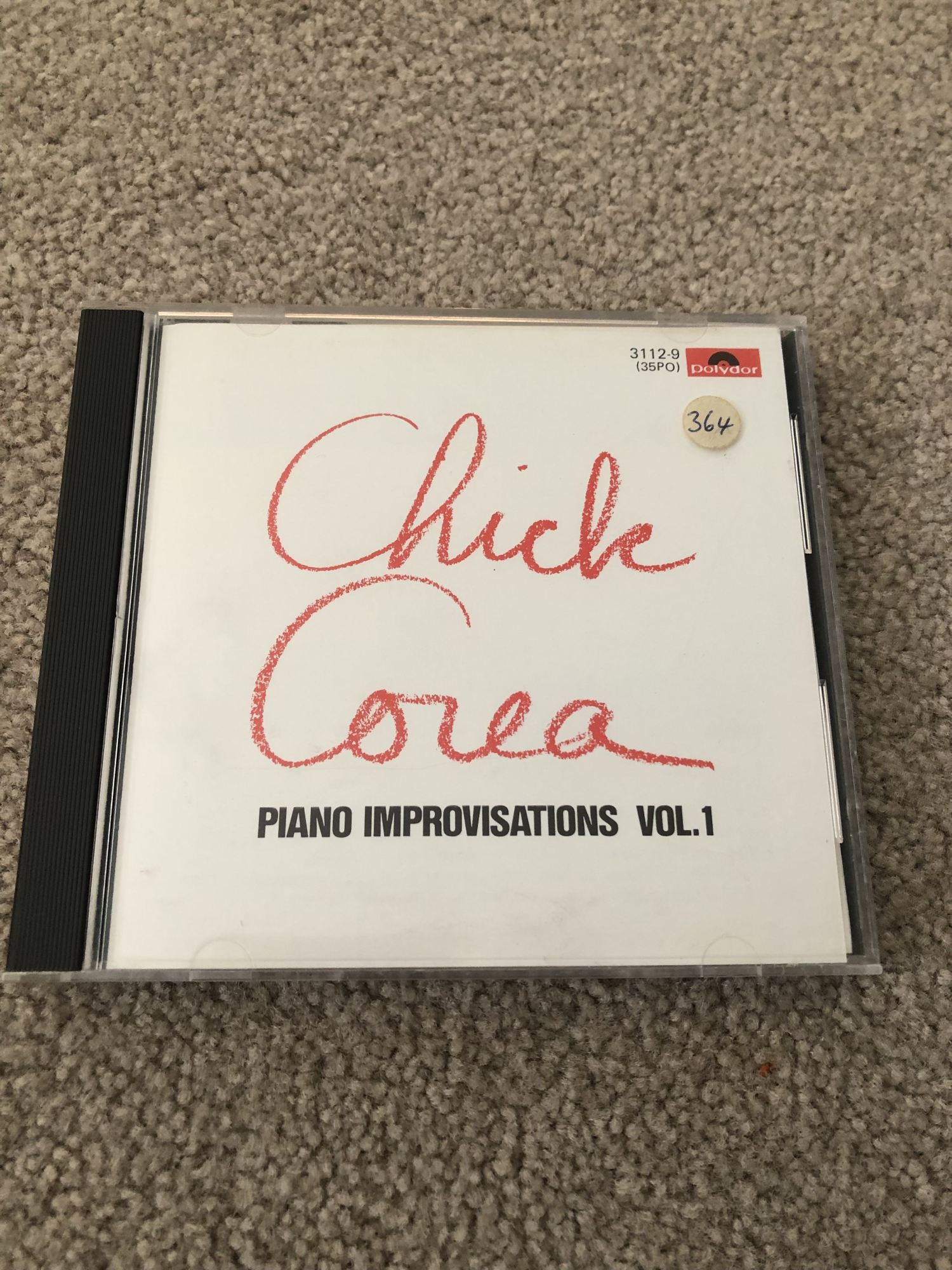 Chick Corea - Piano Improvisations Vol.1 CD - Vinyl, CD, and Blu-ray - StereoNET
