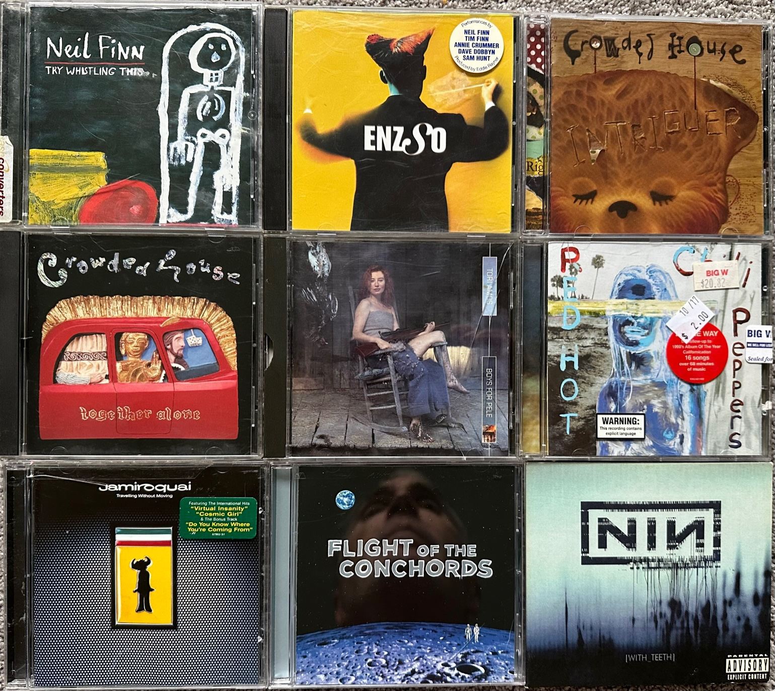 Neil Finn Crowded House Tori Amos NIN Etc CDs |﻿ Vinyl, CD, and Blu-ray