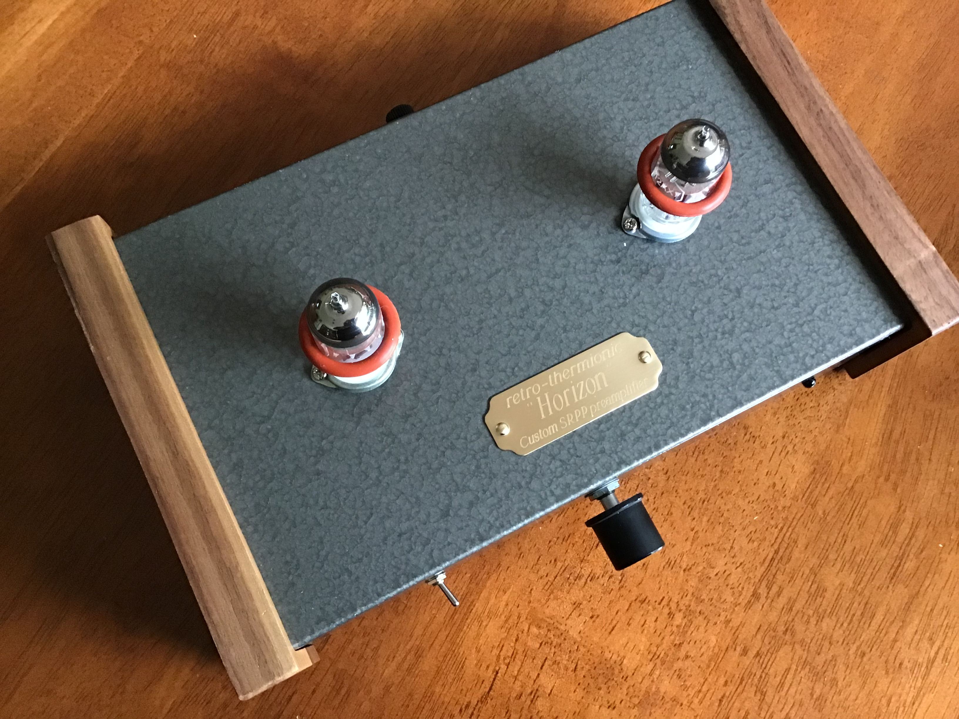 “Horizon”, SRPP 12AU7 preamp with remote by retro-thermionic - Stereo ...