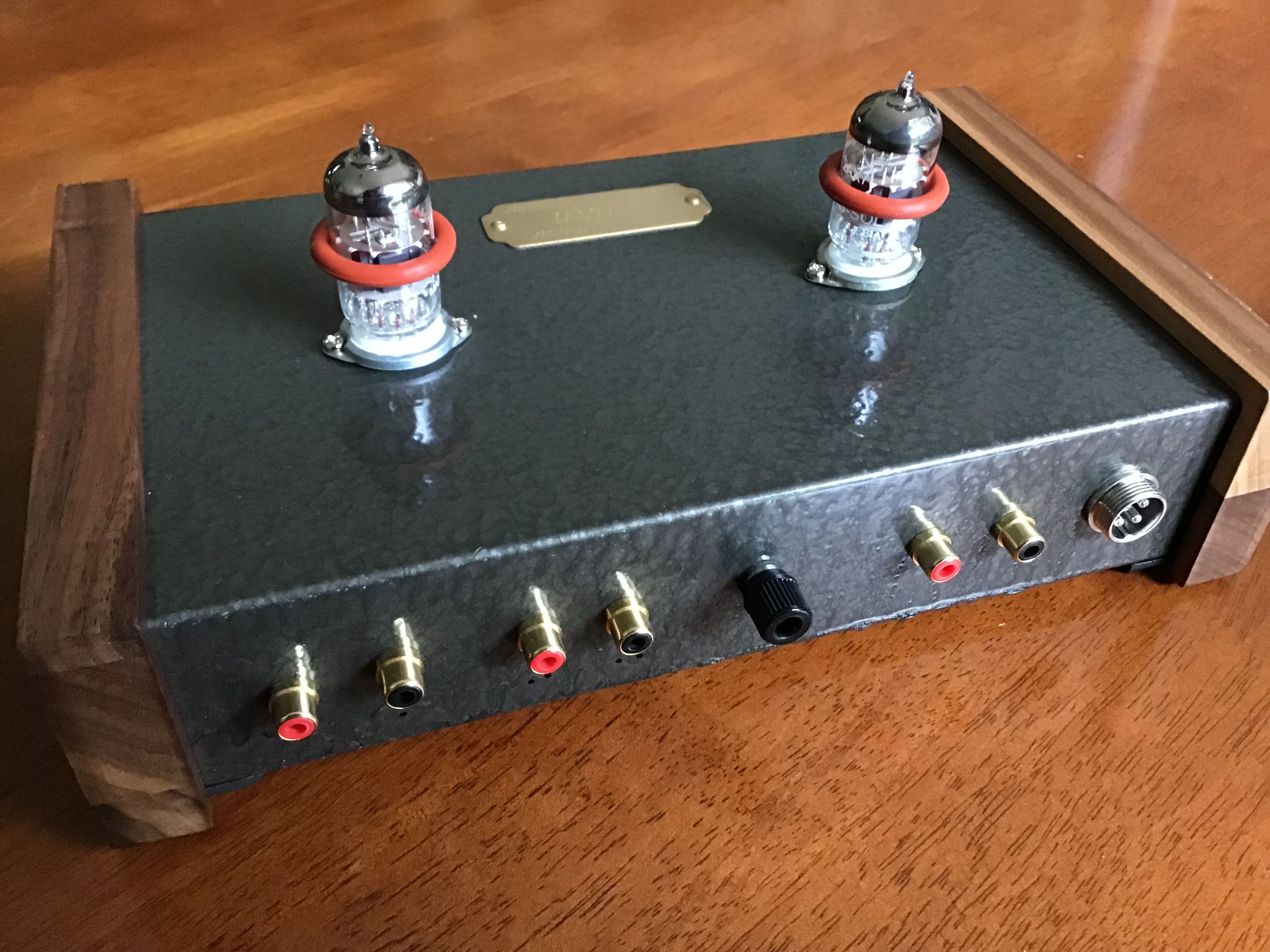 “Horizon”, SRPP 12AU7 preamp with remote by retro-thermionic - Stereo ...