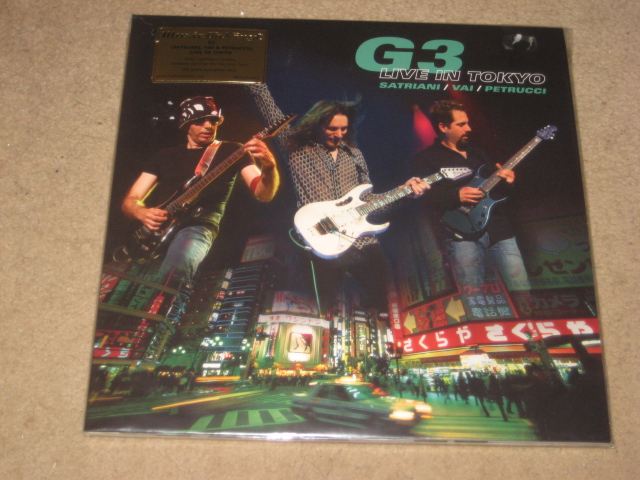 G3 LIVE IN TOKYO lp |﻿ Vinyl, CD, and Blu-ray