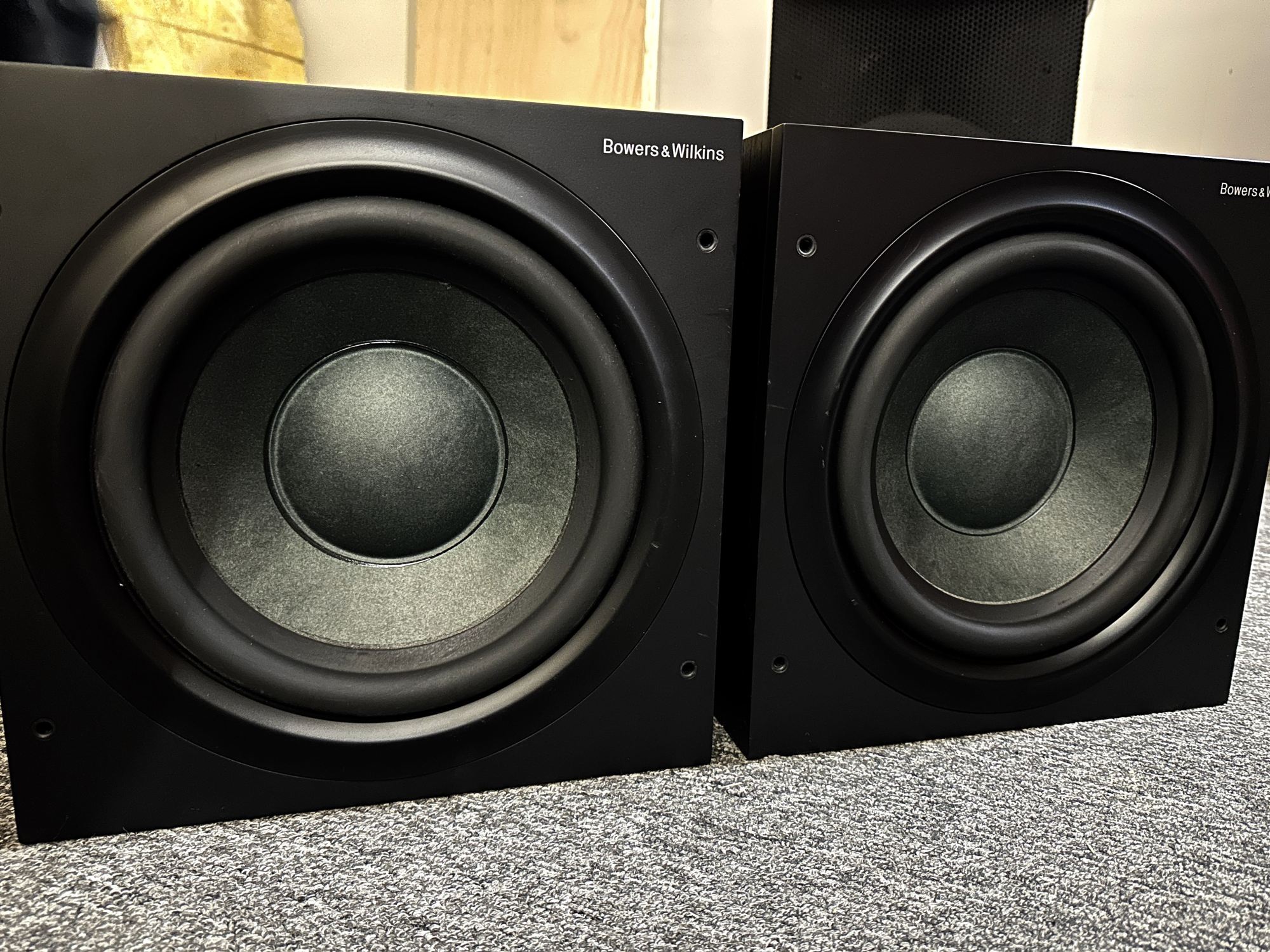 B&W ASW610 subwoofer pair - Stereo, Home Cinema, Headphones Components ...