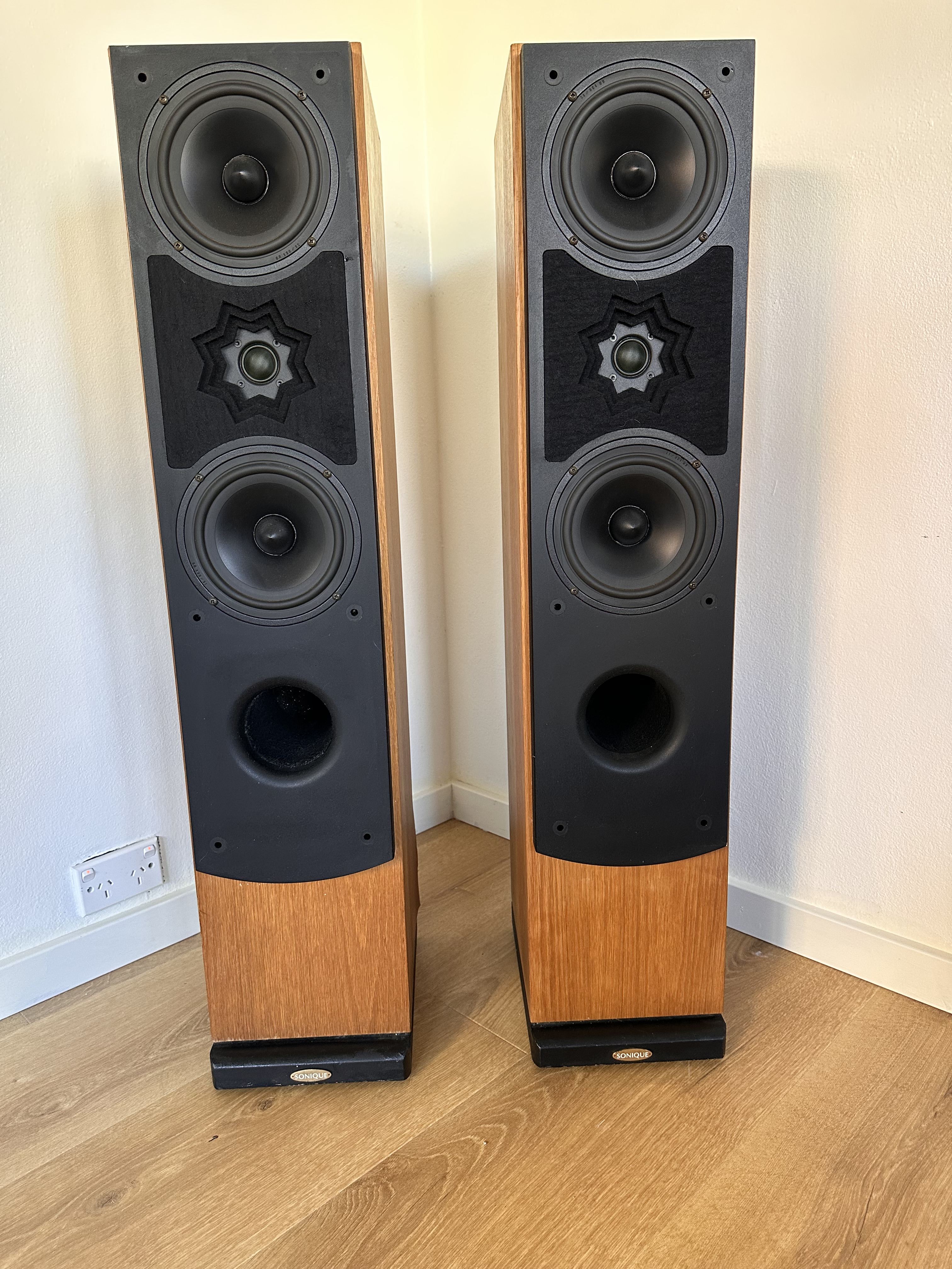 Sonique 6.5 Floor Standing Speakers - Stereo, Home Cinema, Headphones ...