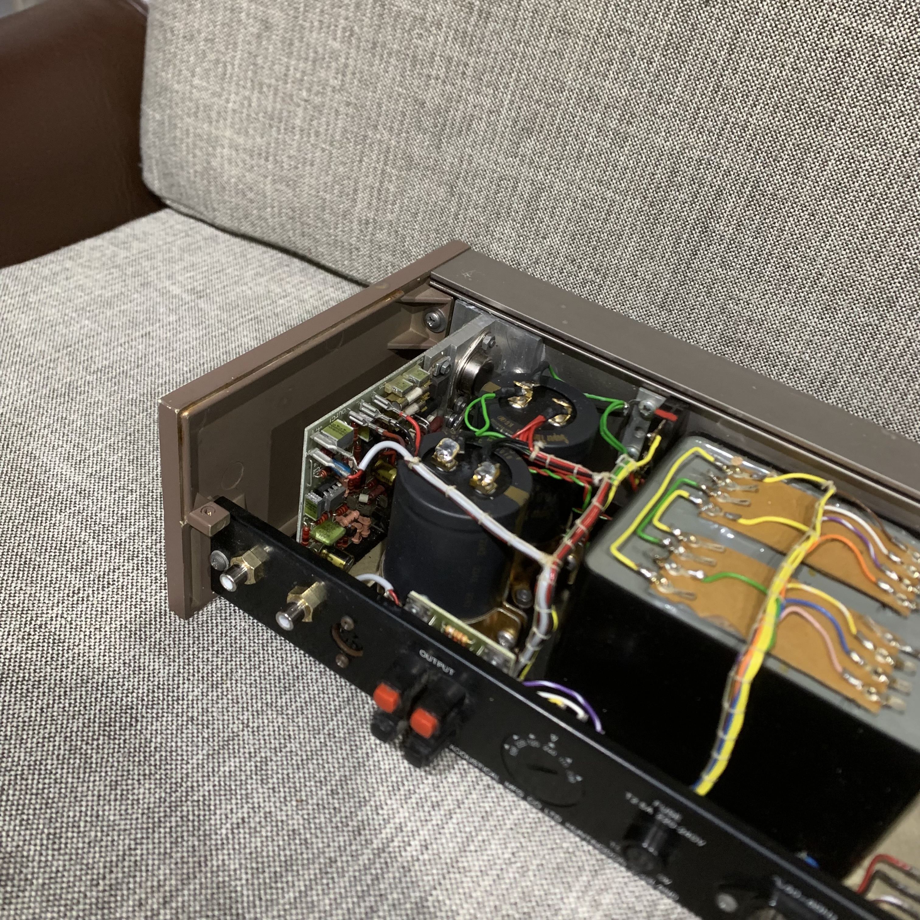 405 Stereo Power Amplifier (Recapped Nichicon Gold) - Stereo, Home ...