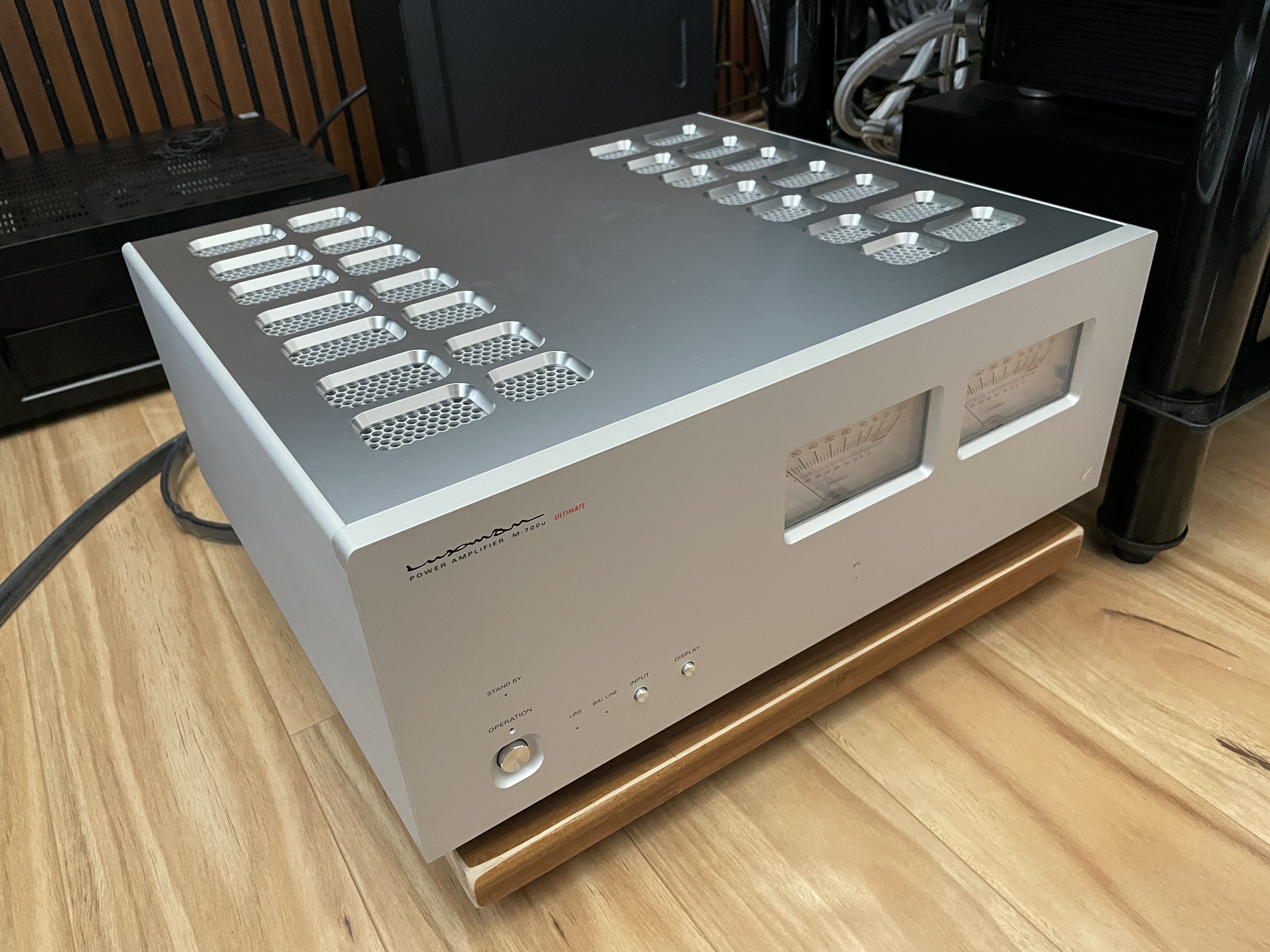 Withdrawn, LUXMAN M700u Power Amplifier |﻿ Stereo, Home Cinema ...