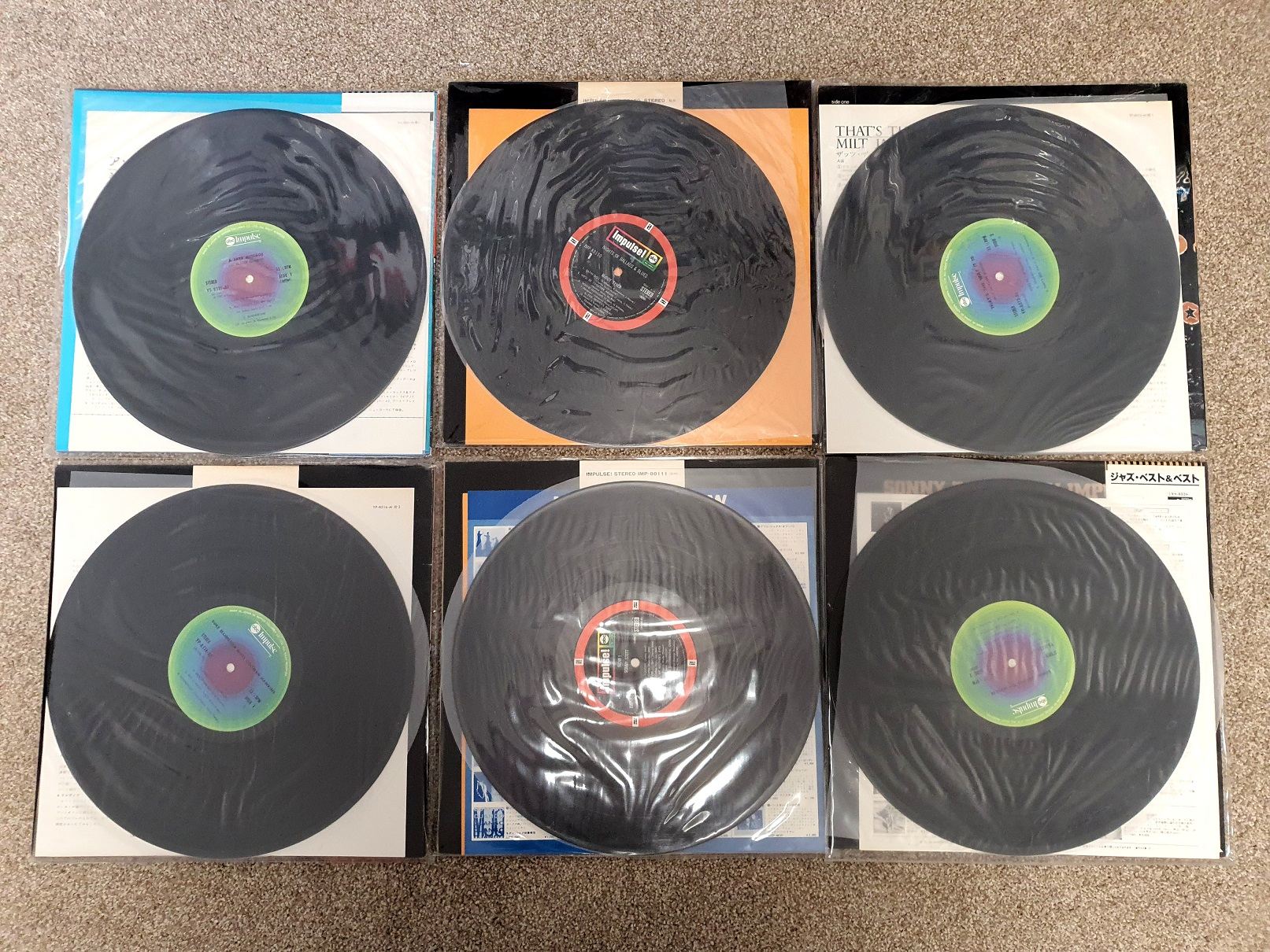 Impulse Jap Batch 3rd Lot - 6 Titles |﻿ Vinyl, CD, and Blu-ray