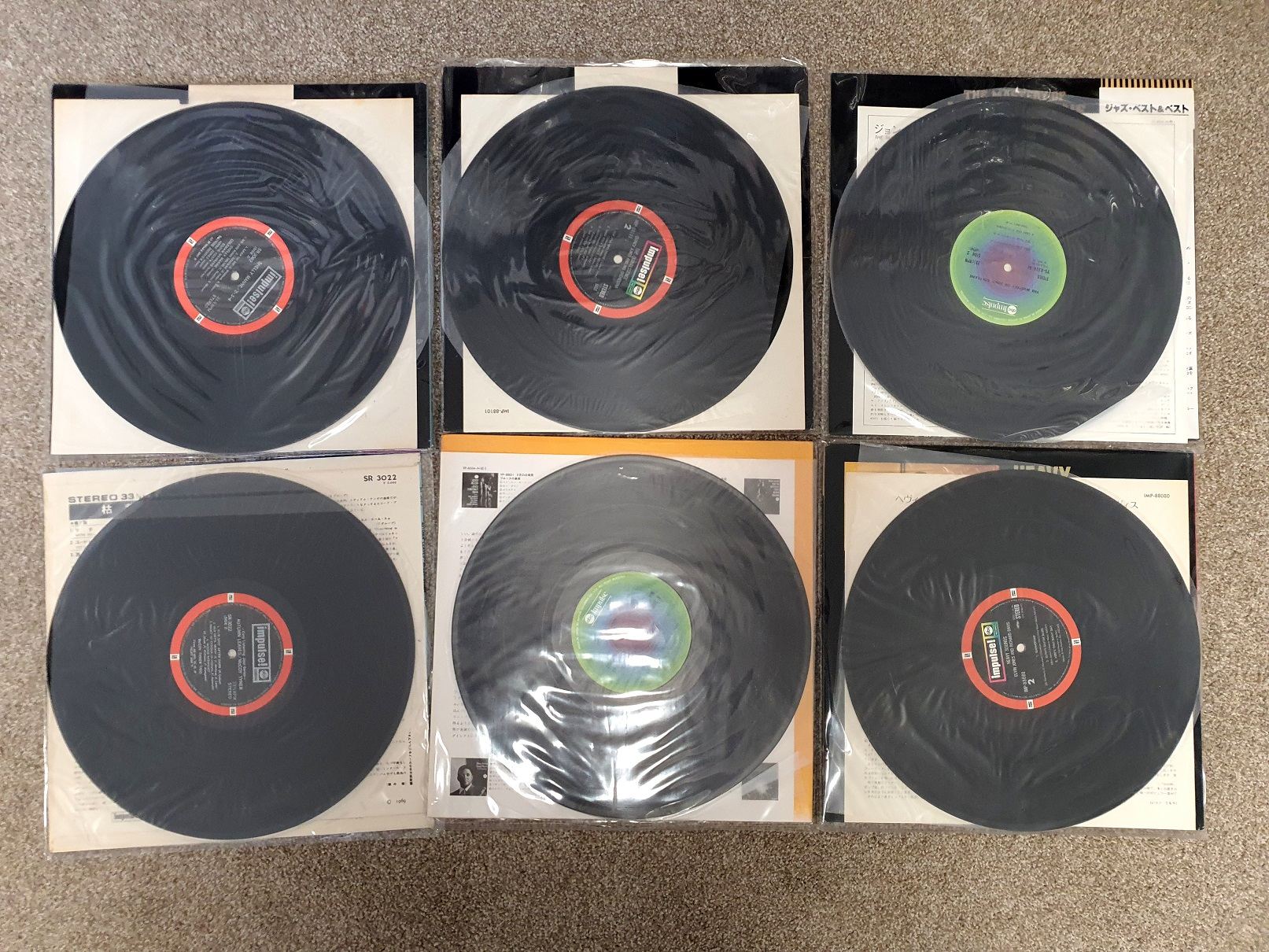 Impulse Jap Batch 4th Lot - 6 Titles |﻿ Vinyl, CD, and Blu-ray