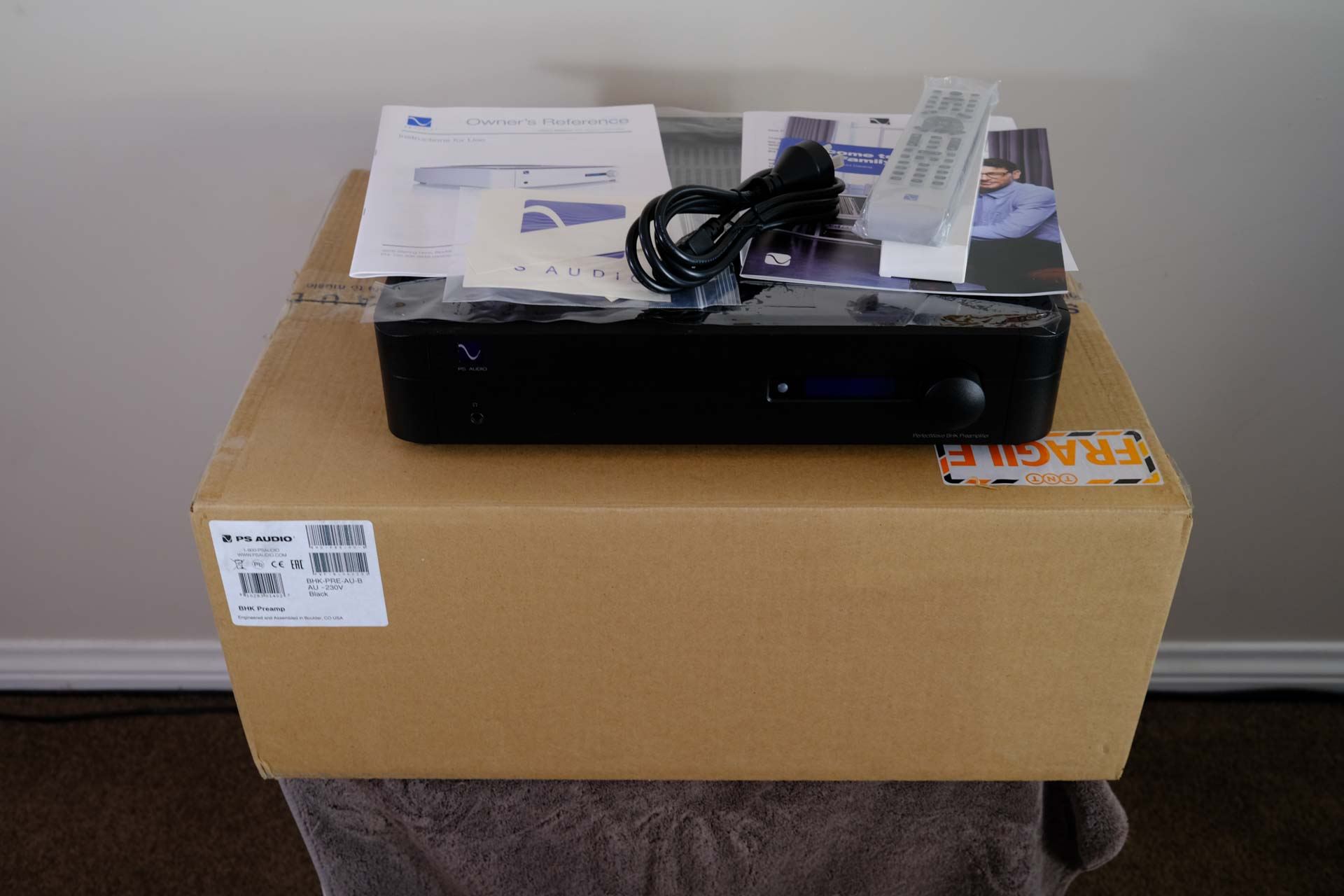 PS Audio BHK Signature Stereo Preamplifier - Stereo, Home Cinema ...