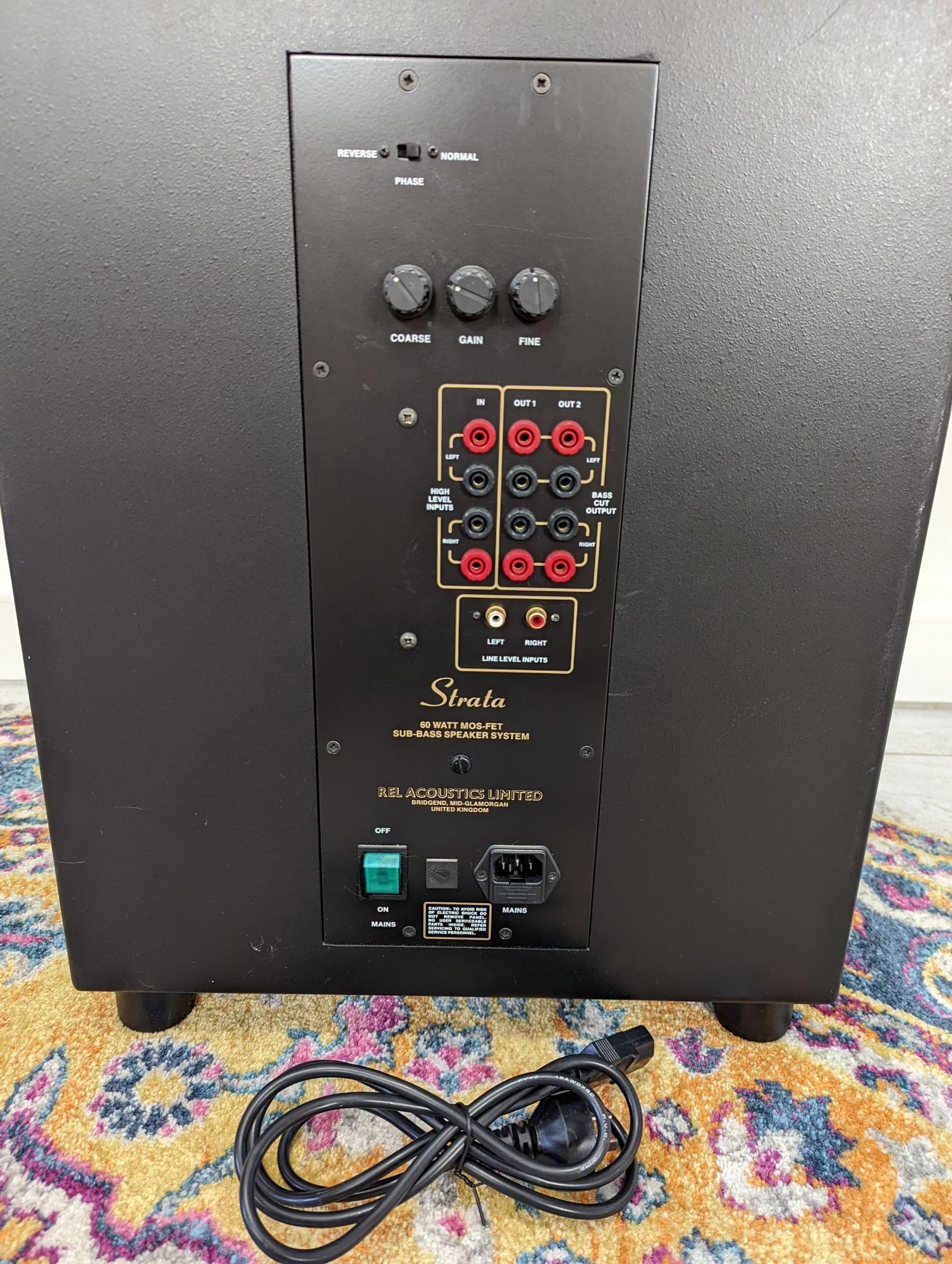 Rel Strata subwoofer |﻿ Stereo, Home Cinema, Headphones Components