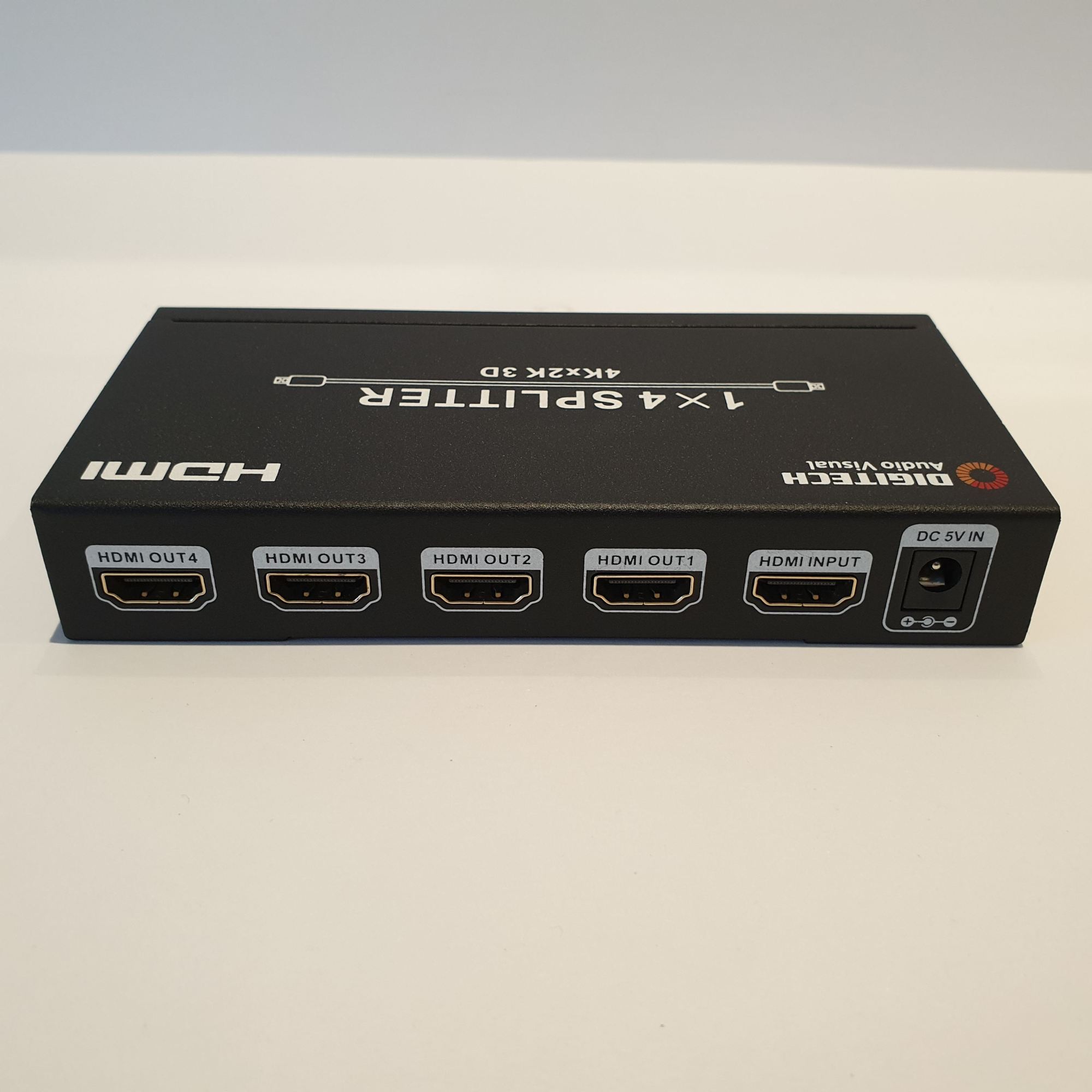 Digitech 4 way HDMI Splitter - 4K UHD 3D - Hi-Fi and Cinema Cables ...