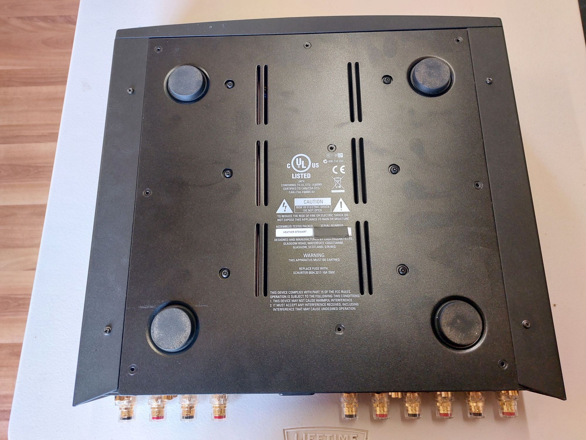 Linn C5100 - 5 Channel Power Amplifier - Stereo, Home Cinema ...