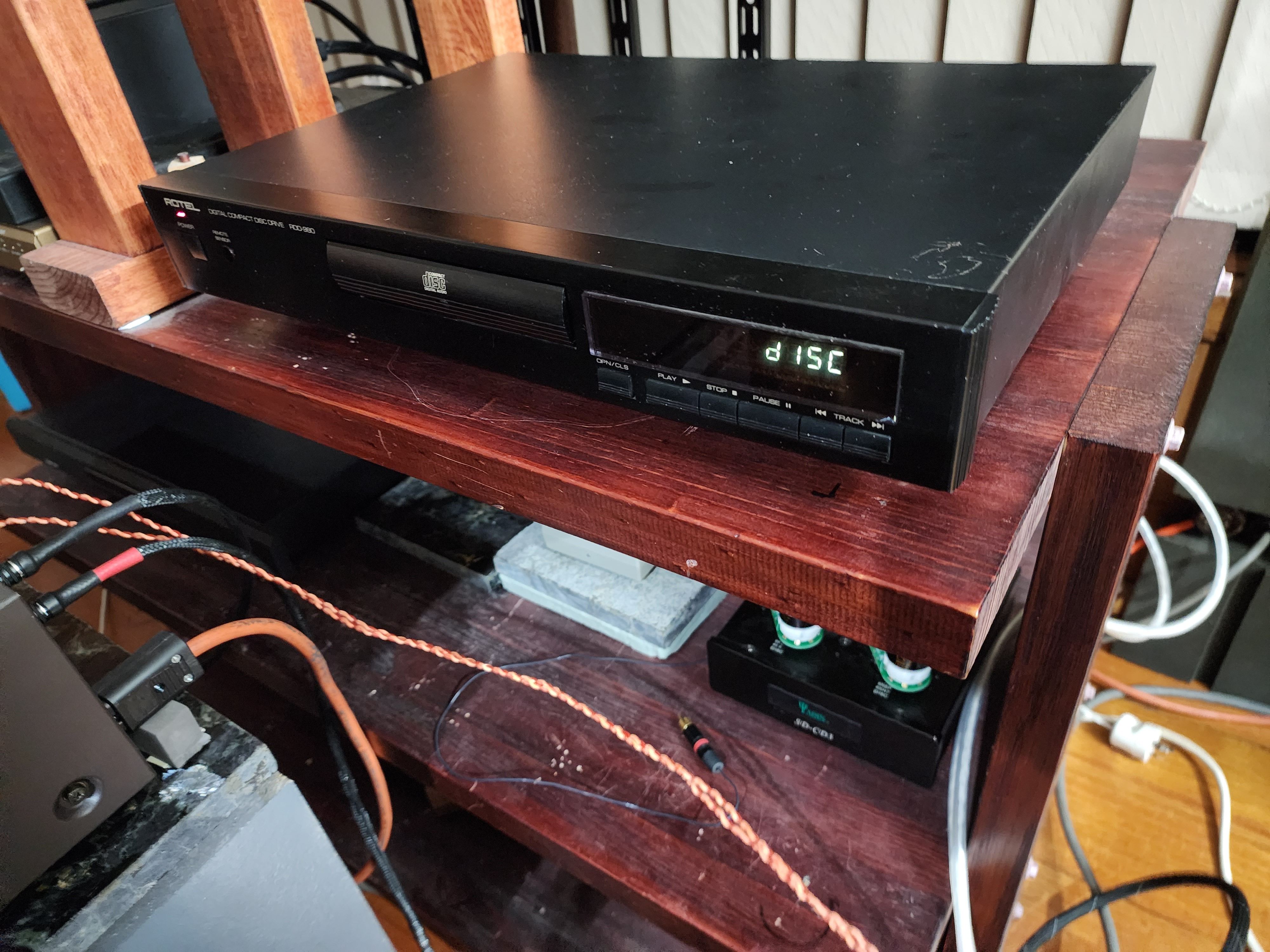 ROTEL CD TRANSPORT RDD 980 - Stereo, Home Cinema, Headphones Components ...