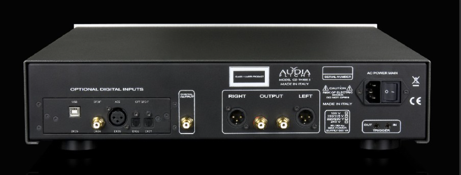 Audia Flight FL CD 3S CD player with DAC - Stereo, Home Cinema ...