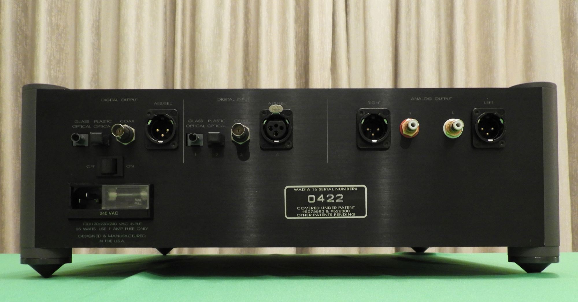 Wadia 16 CD player - 4 x Burr-Brown PCM-1702 DACs & KSS-151A - Stereo ...