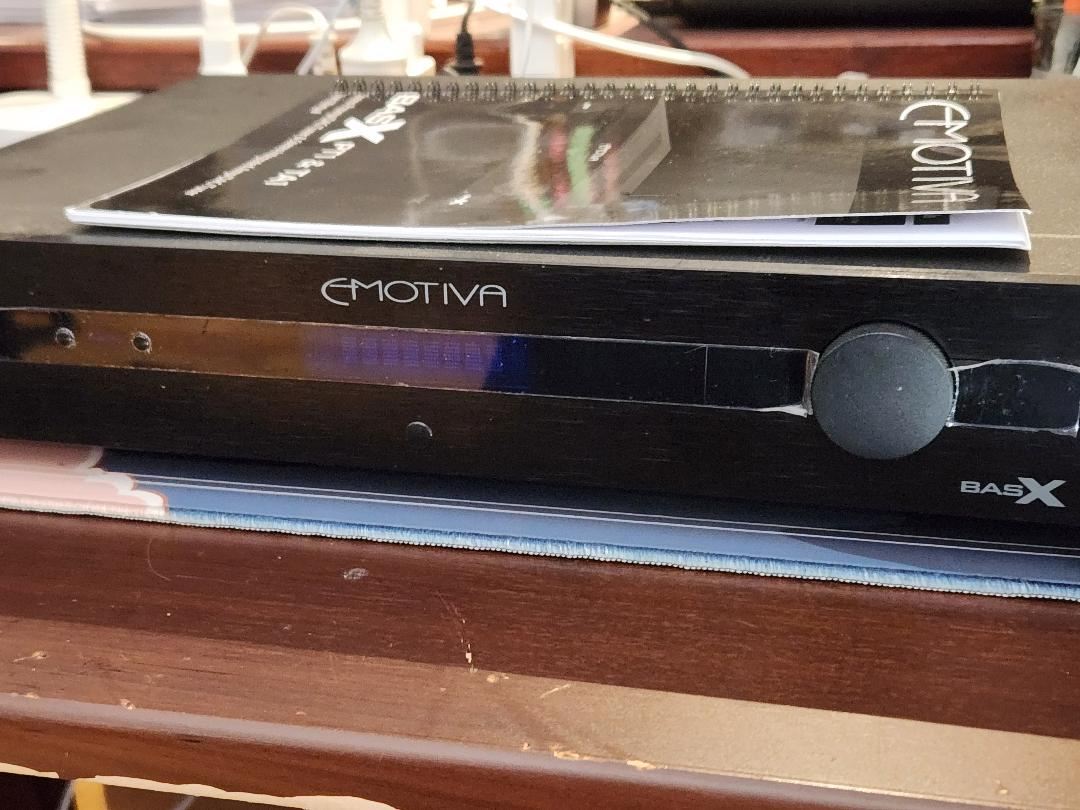 Emotiva BasX PT1 Pre & A2 Power Amplifier - Stereo, Home Cinema ...