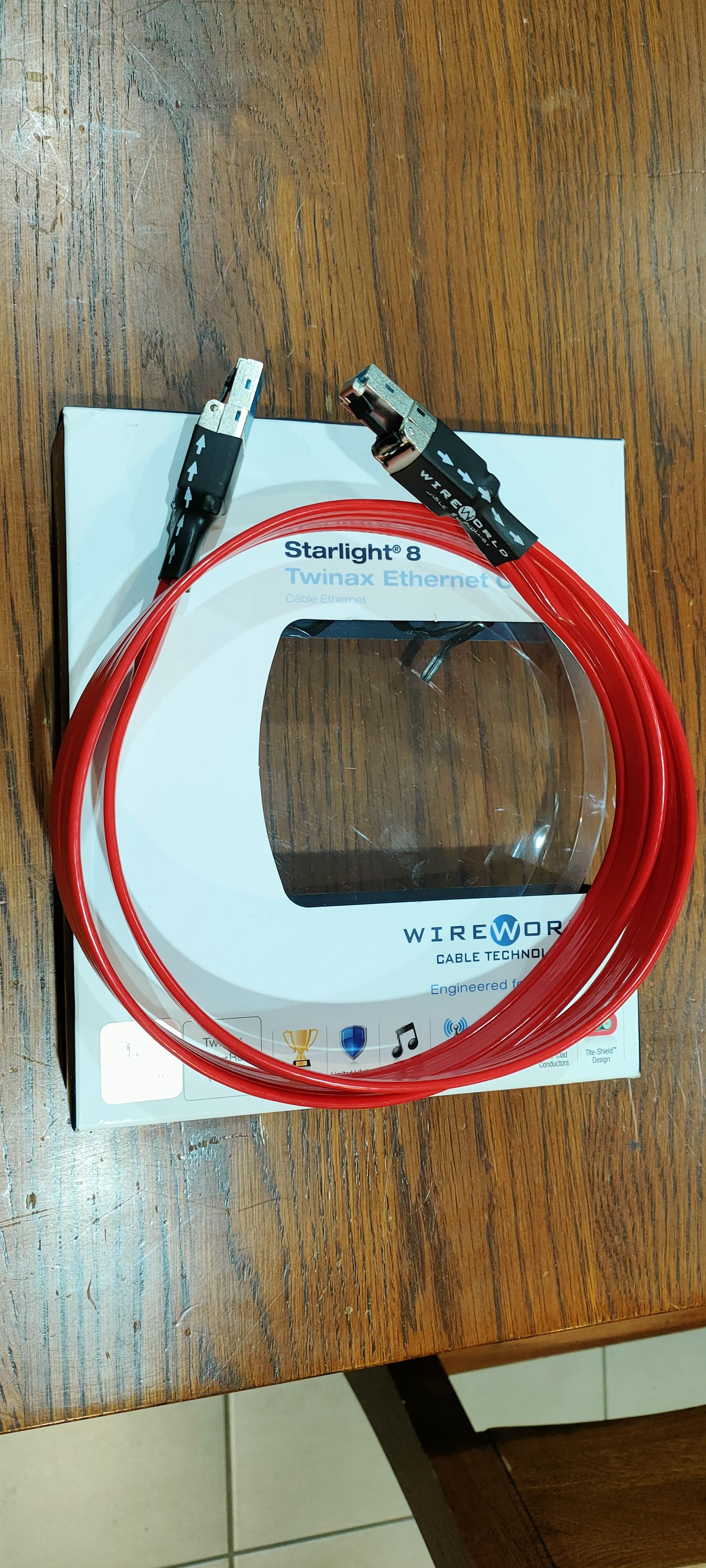 Wireworld Starlight 8 ethernet cable - Hi-Fi and Cinema Cables & Accessories - StereoNET