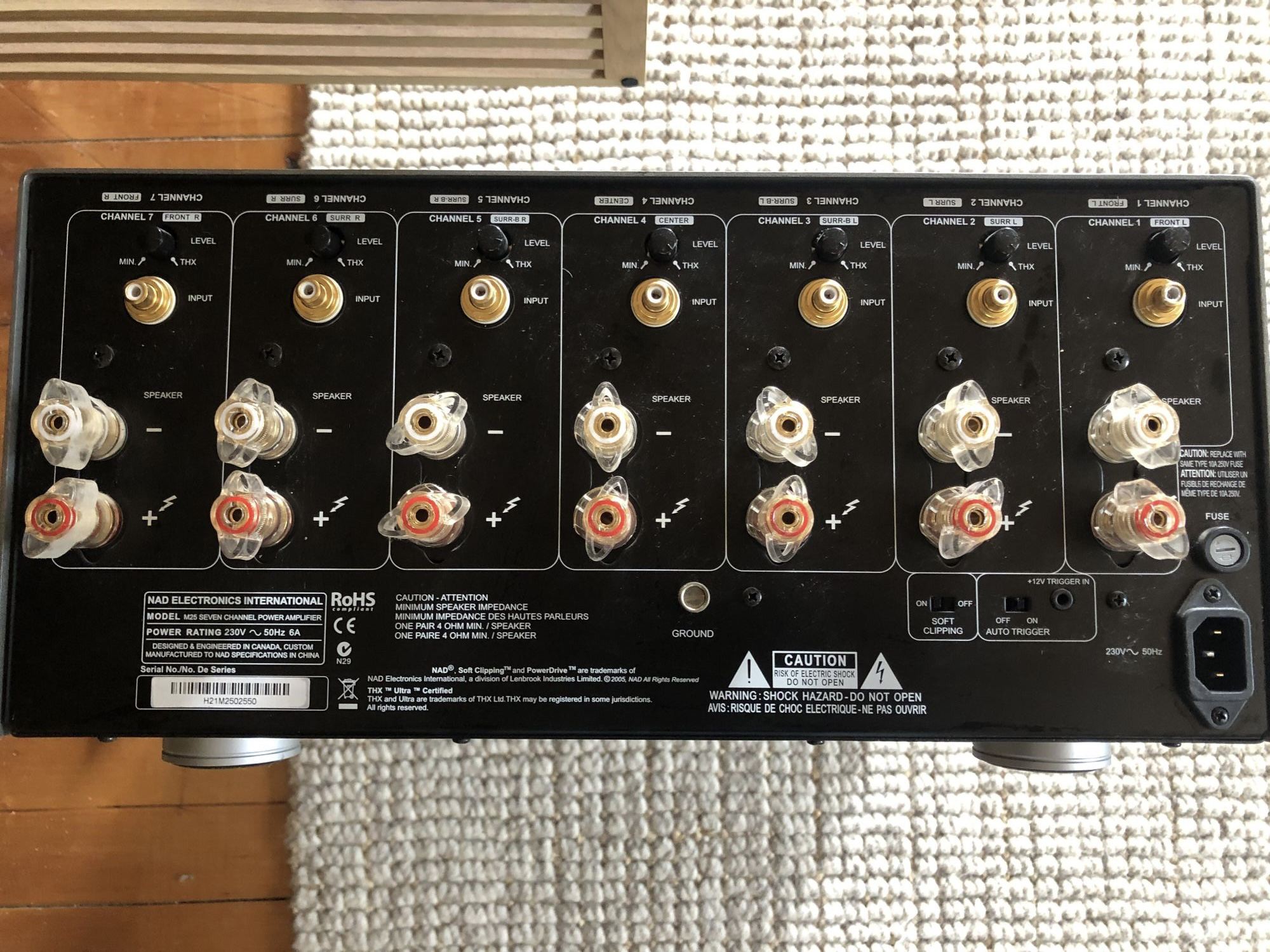 NAD Master Series M15HD processor and M25 amplifier - Stereo, Home ...