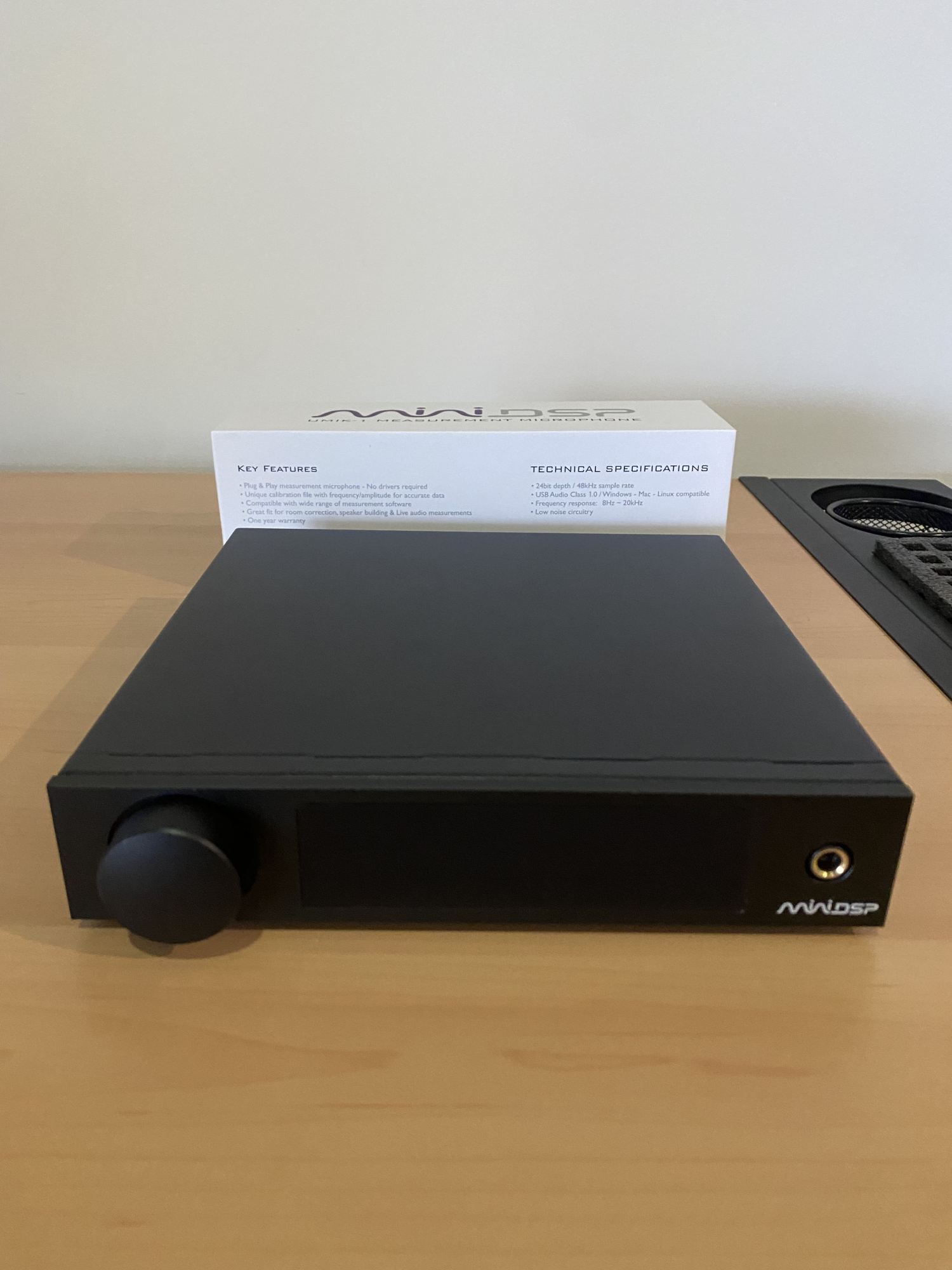 miniDSP SHD Studio preamp/streamer/dsp Dirac Room Correction - Stereo ...