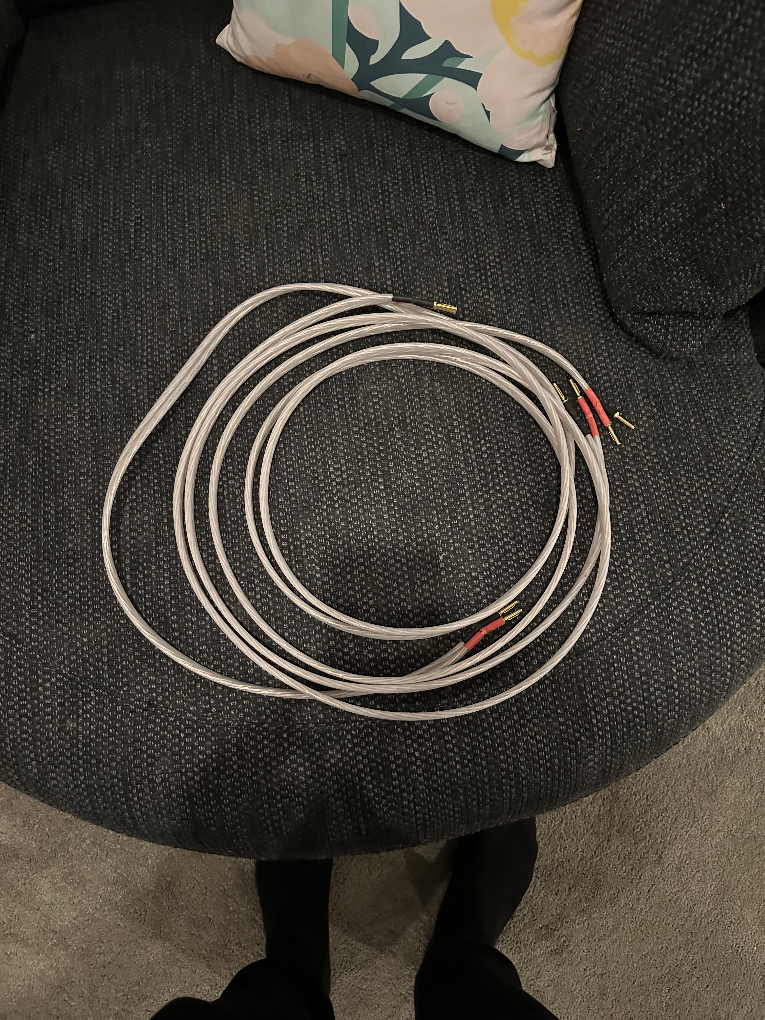 QED Ruby Anniversary 3m speaker cables |﻿ Hi-Fi and Cinema Cables & Accessories