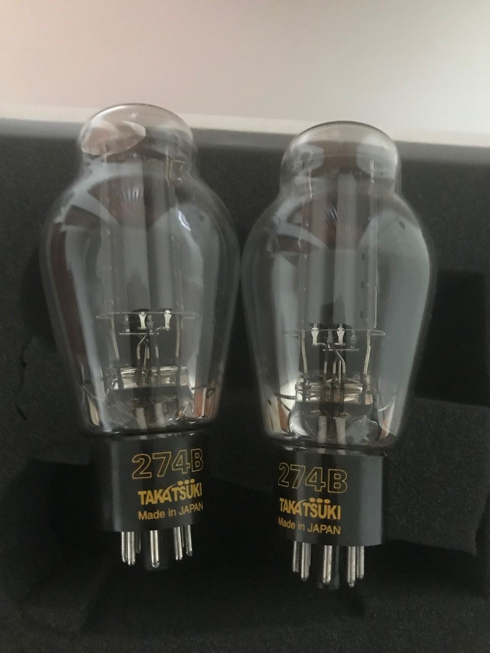 Takatsuki 274B Rectifier Tube Matched Pair mint |﻿ Hi-Fi and Cinema Cables & Accessories