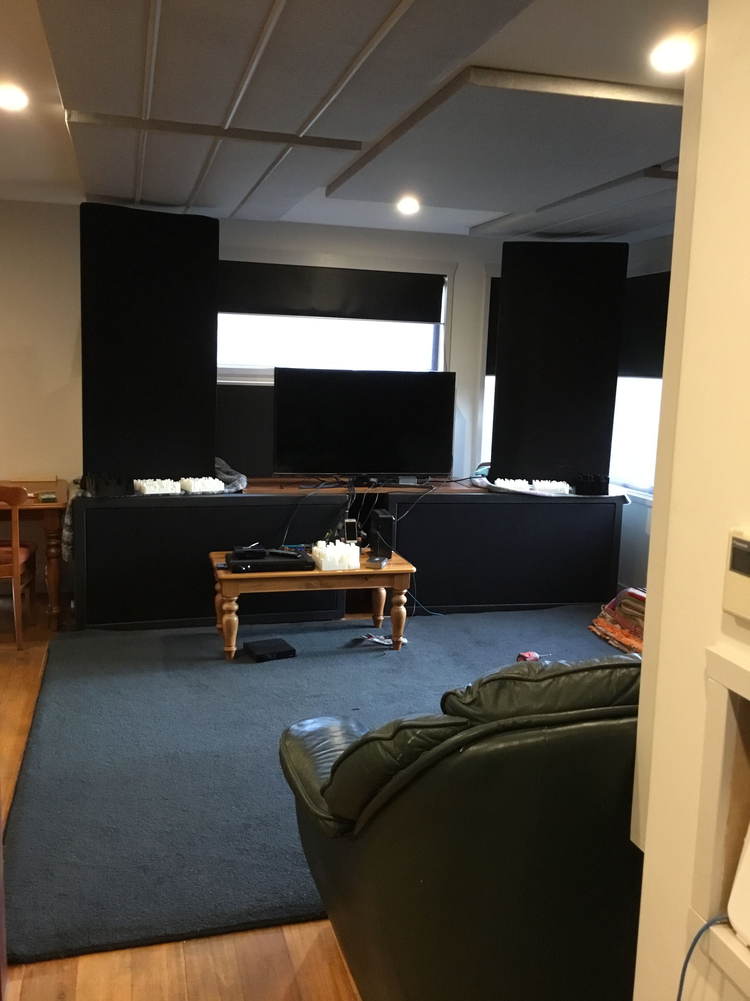 Acoustic Panels and Bass Trapping a new lounge |﻿ Room Acoustics ...