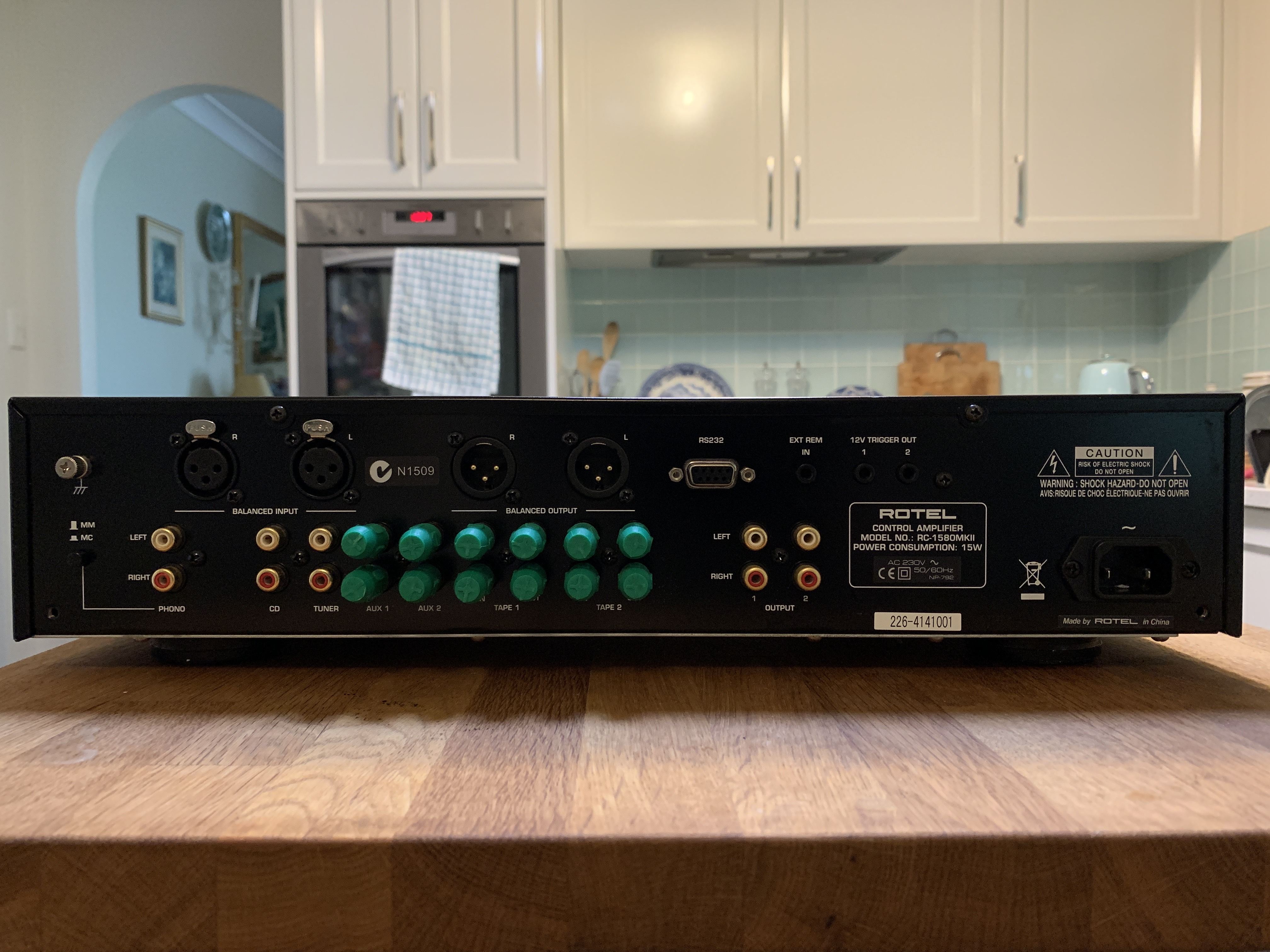 rotel 1580 mk2 preamp and 1582 mk2 power amp - Stereo, Home Cinema ...