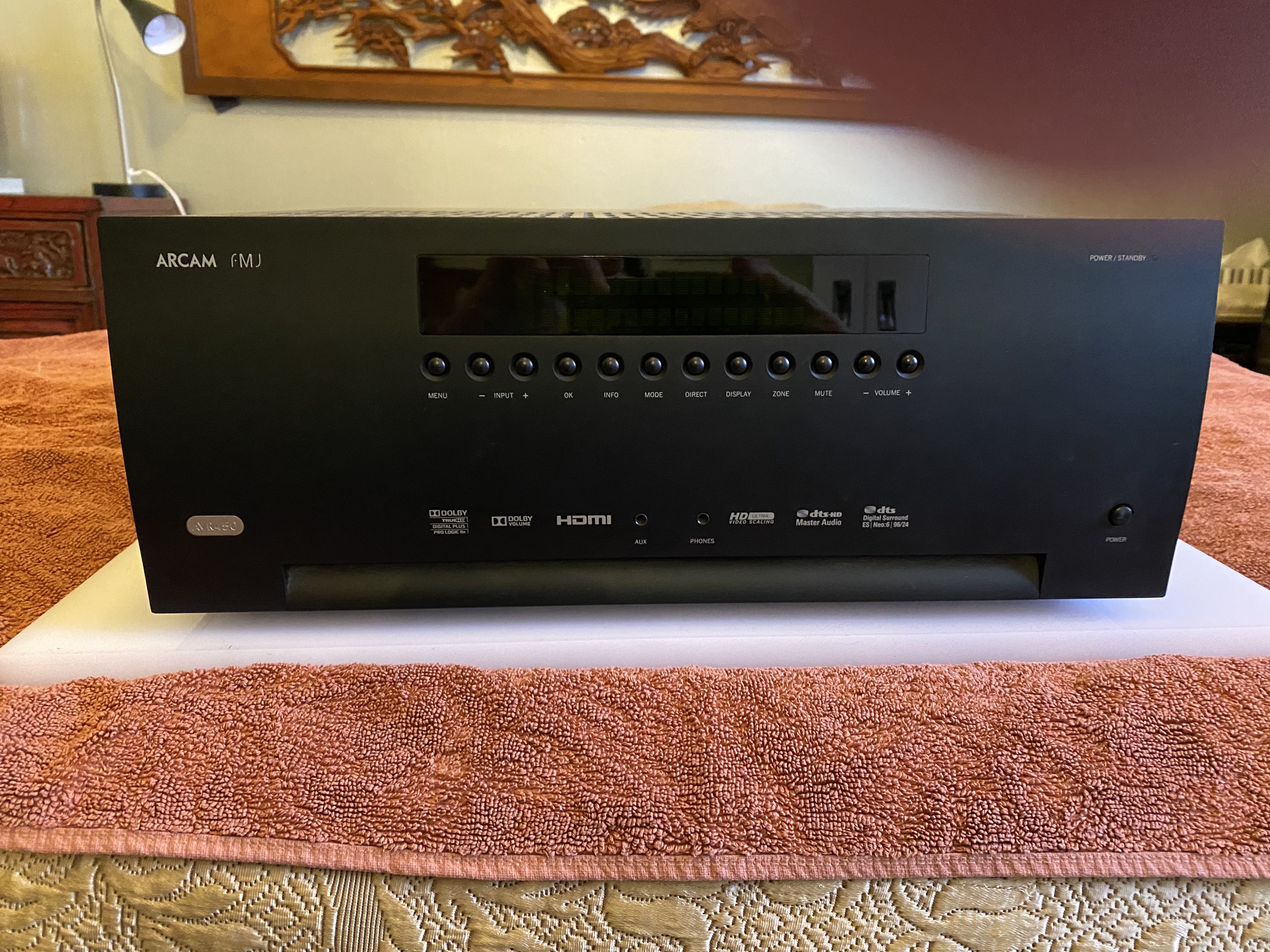 ARCAM fmj AVR 450 surround amplifier - Stereo, Home Cinema, Headphones ...