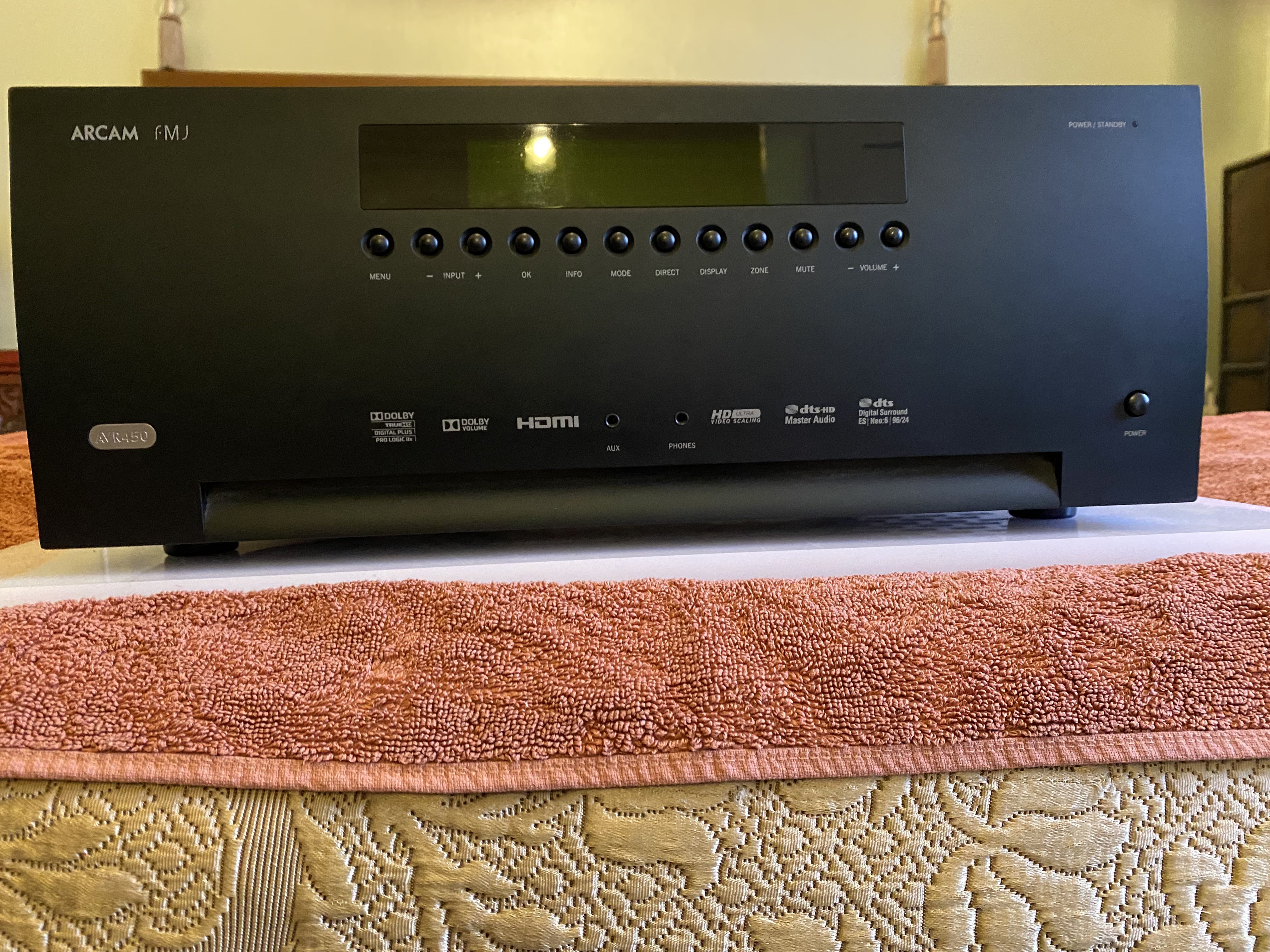 ARCAM fmj AVR 450 surround amplifier - Stereo, Home Cinema, Headphones ...