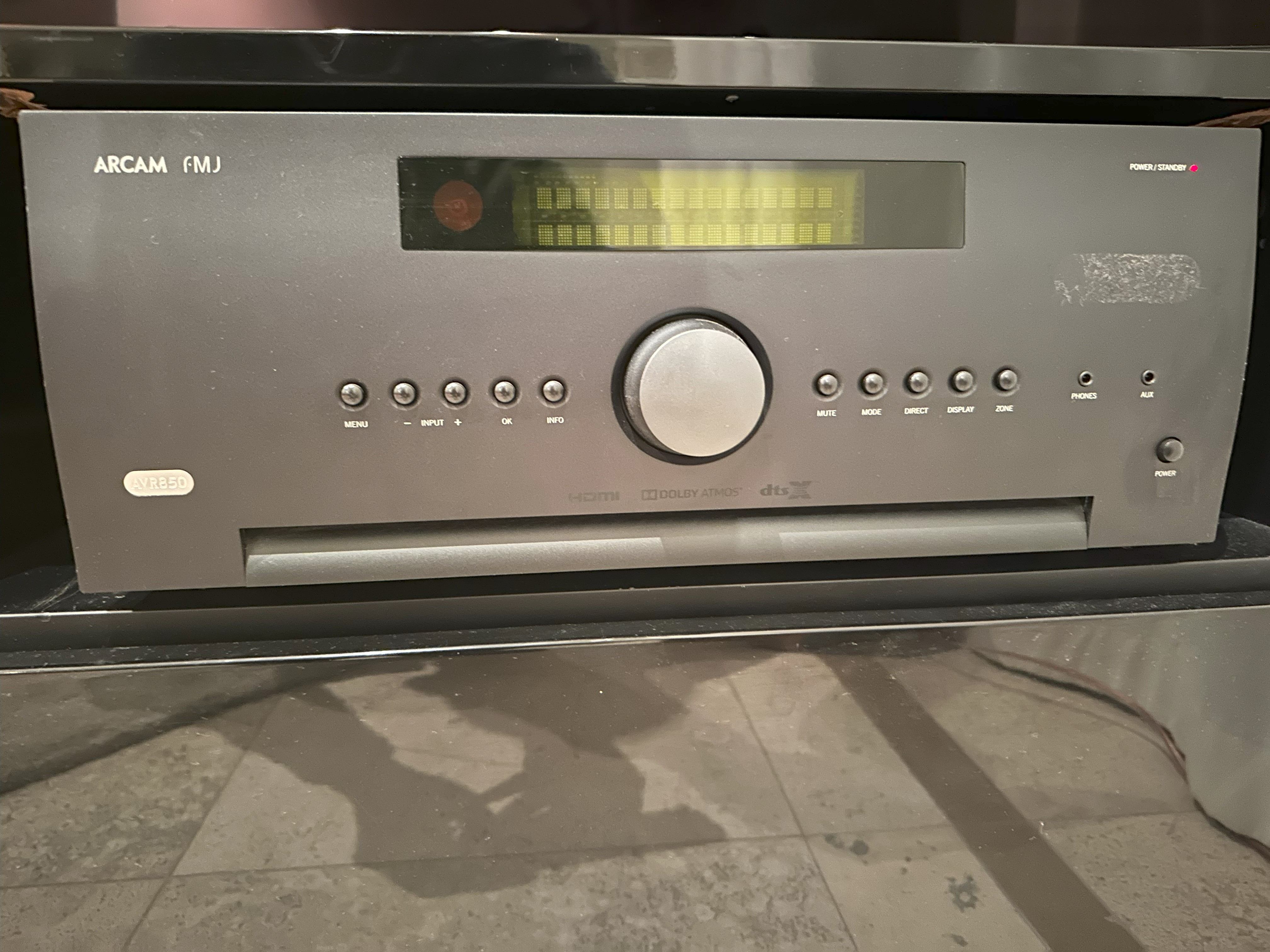 ARCAM AVR 850 4K Atmos AV receiver - Stereo, Home Cinema, Headphones Components - StereoNET