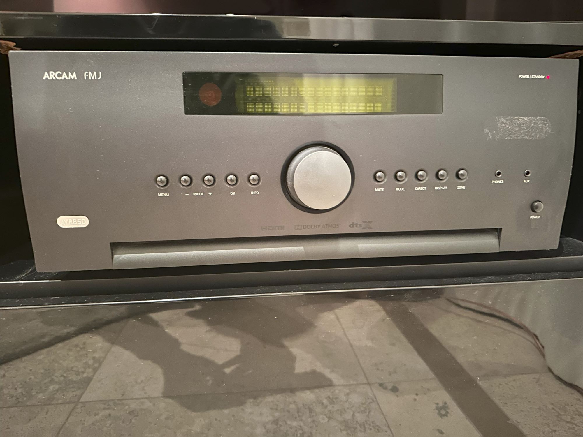 ARCAM AVR 850 4K Atmos AV receiver - Stereo, Home Cinema, Headphones ...