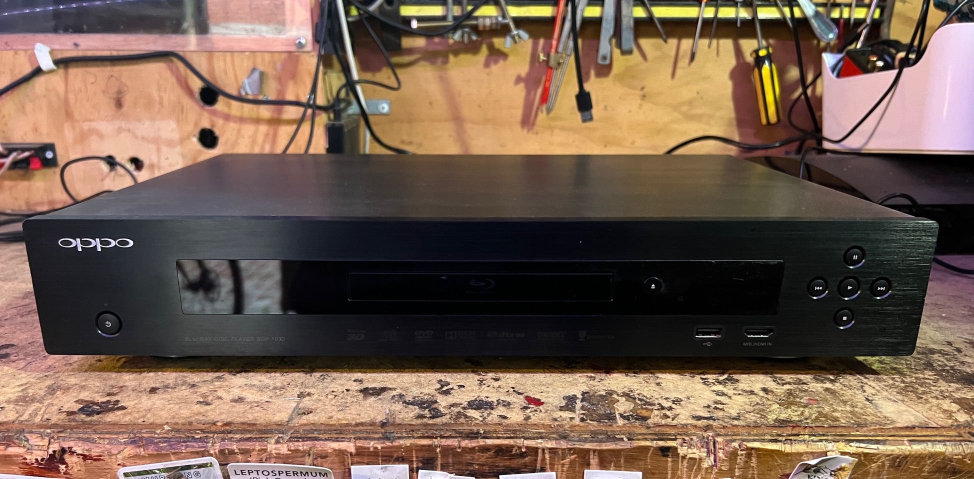 OPPO BDP-103D (AU) Blu ray player - Stereo, Home Cinema, Headphones ...