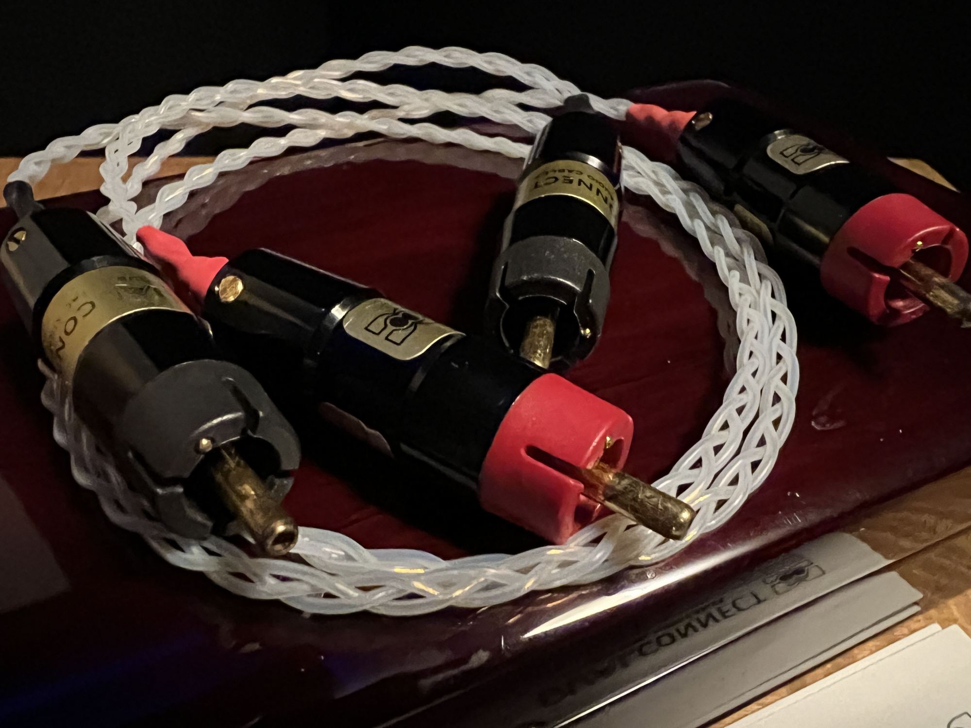 Solid Gold! Dual Connect Interconnects 55cm - Hi-Fi and Cinema Cables ...