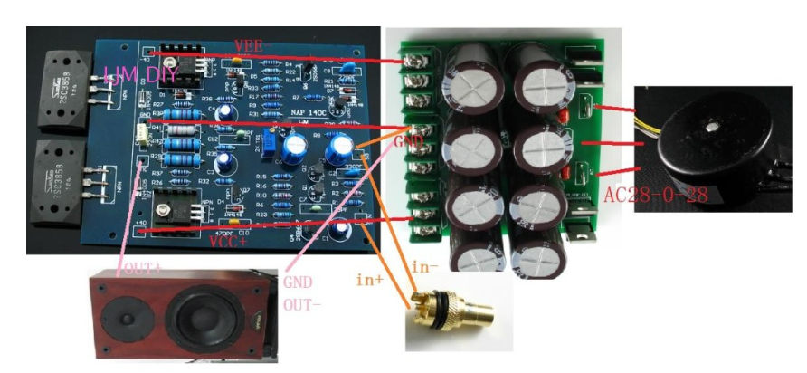 Naim Nap 140 Clone Kit - No sound at all - DIY Audio Projects - StereoNET