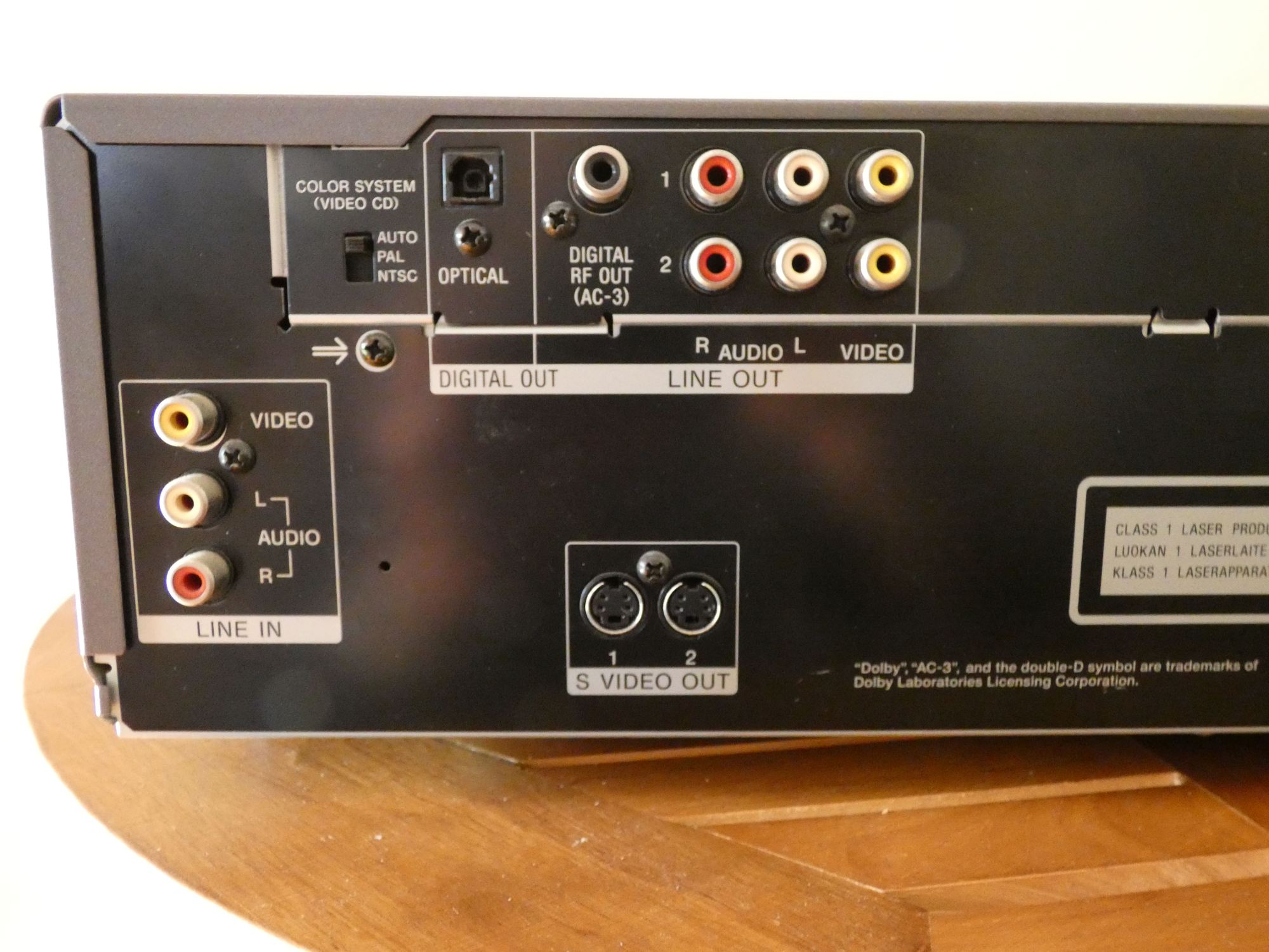 SOLD ELSEWHERE: Sony LD Player MDP-V90K PAL/NTSC - Classifieds - All ...